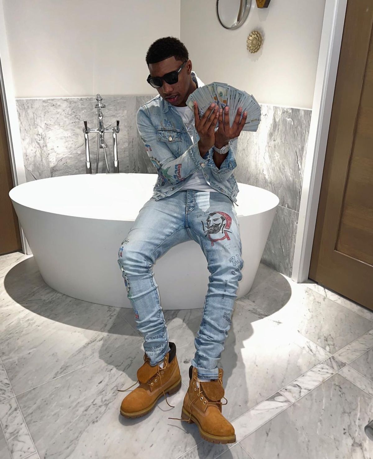 Rob49 Outfit from July 12, 2022 | WHAT’S ON THE STAR?