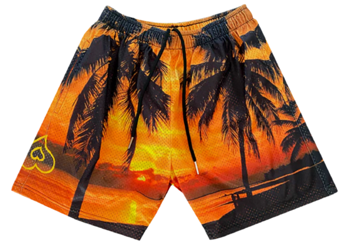 Heart Clothing Heart Calm Settings Mesh Shorts | WHAT’S ON THE STAR?