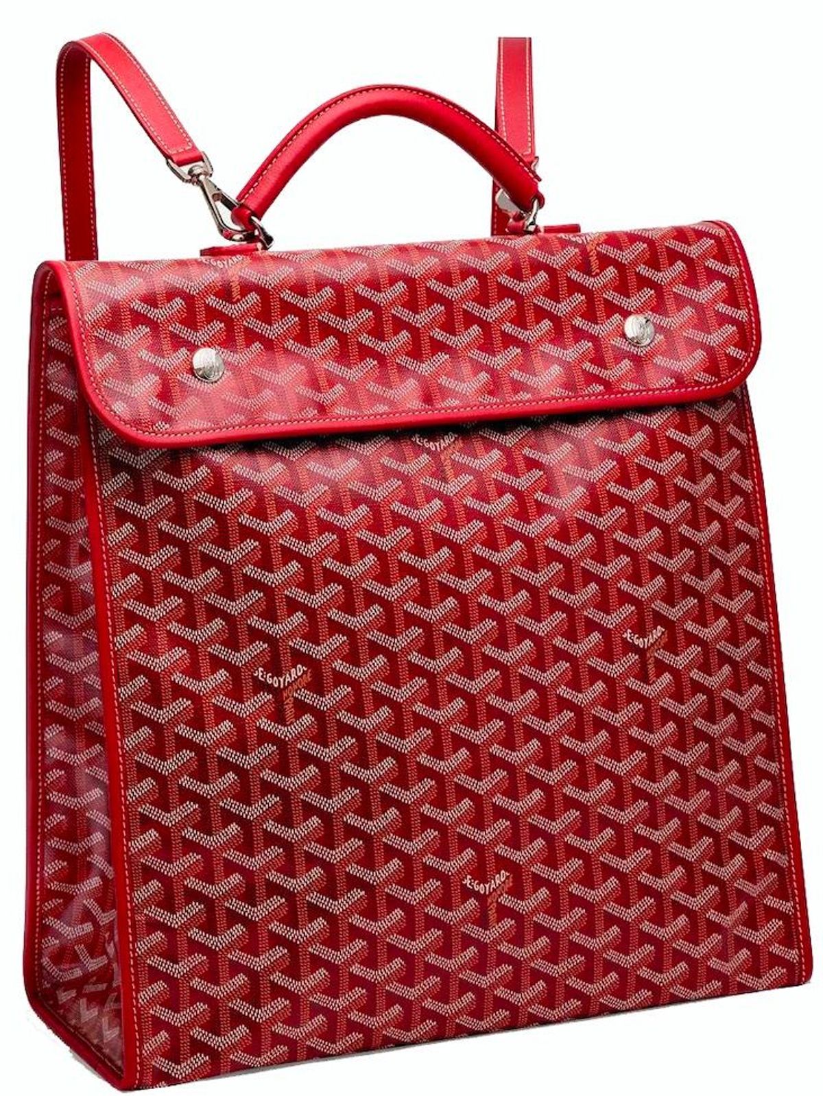 Goyard Saint Leger Red Backpack | WHAT’S ON THE STAR?