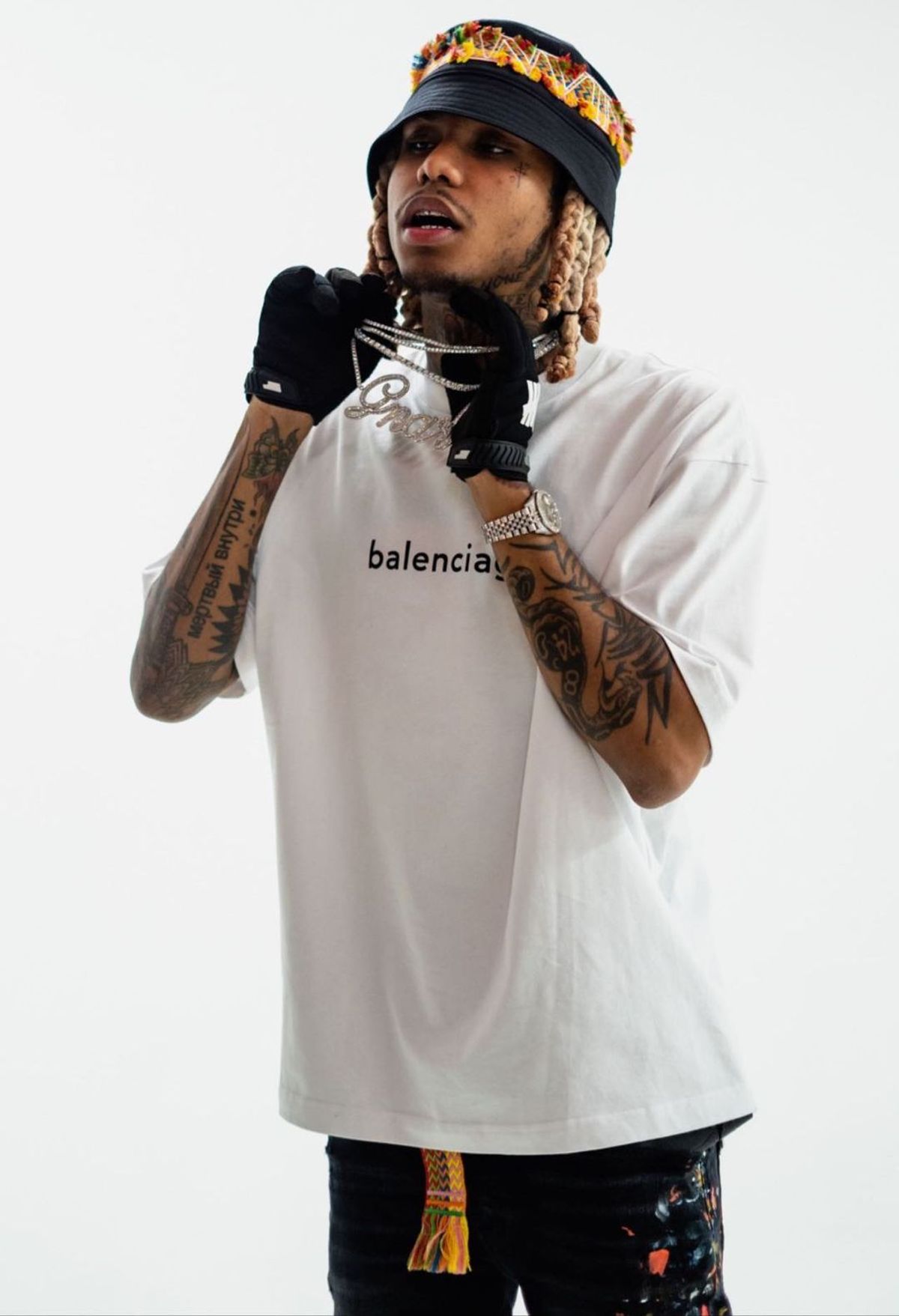 Lil Gnar Outfit from September 23, 2022 | WHAT’S ON THE STAR?