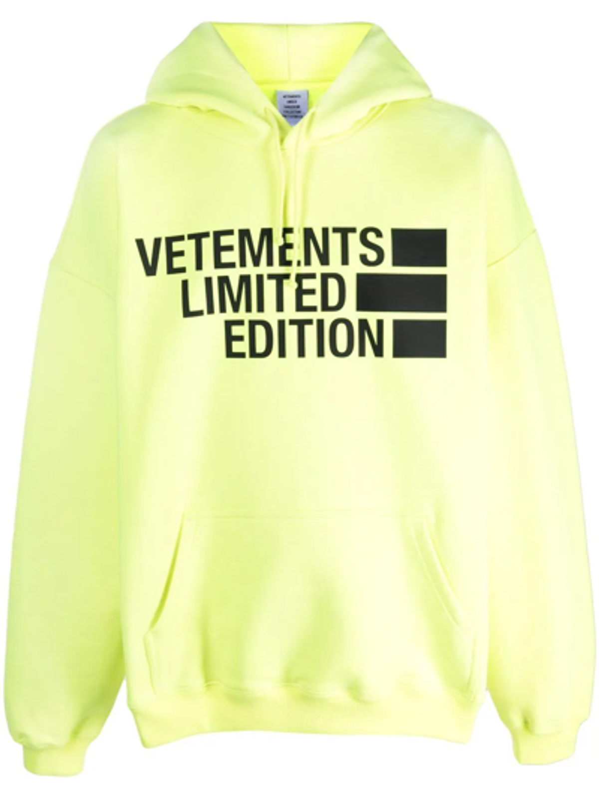 Vetements Logo-Print Cotton-Blend Hoodie | WHAT’S ON THE STAR?