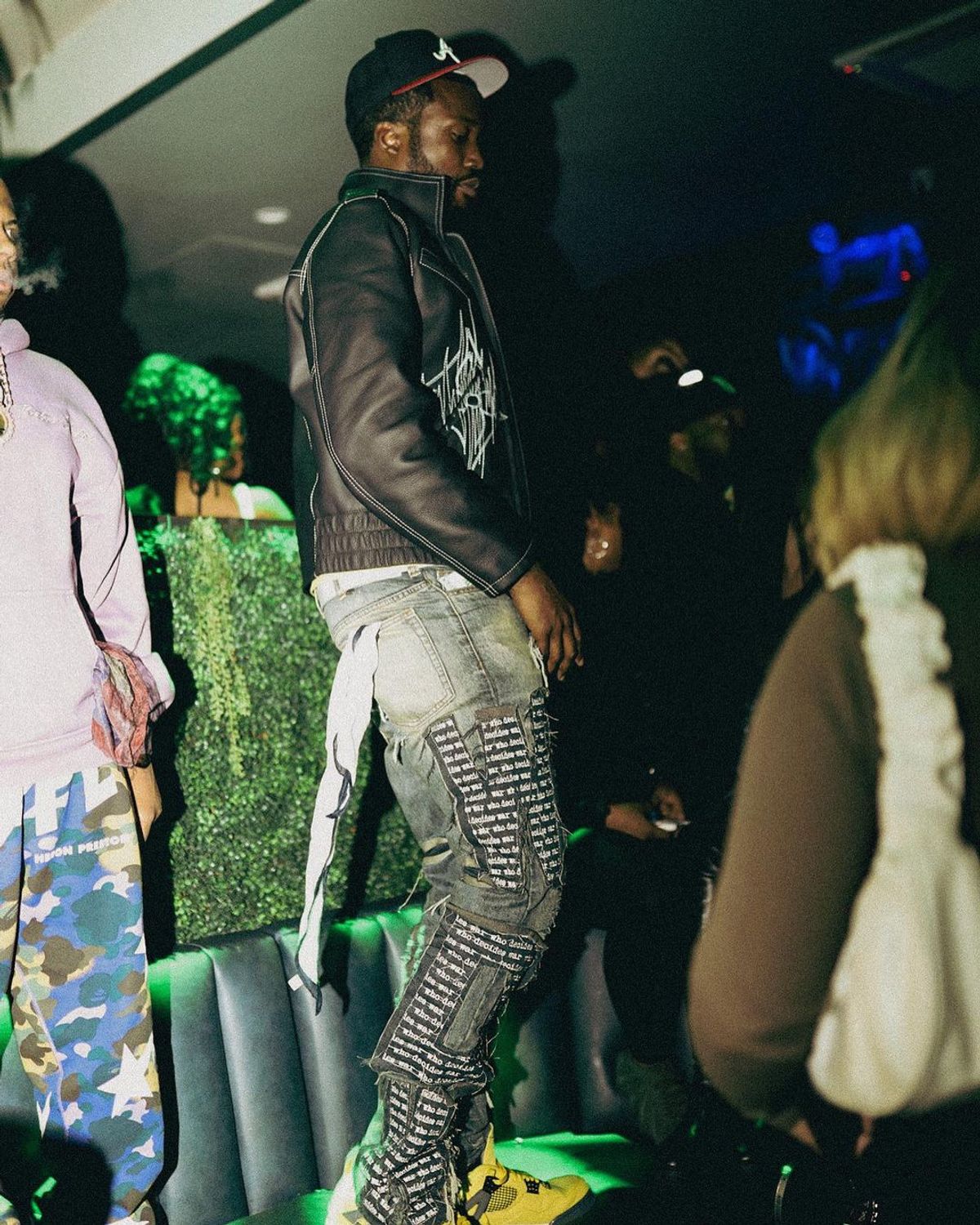Meek Mill Outfit From September 27 2022 Whats On The Star