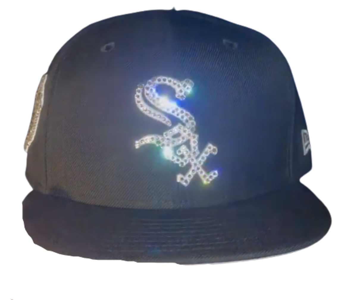 Shon LeMon 1/1 Iced Out Chicago White Sox Fitted Cap | WHAT’S ON THE STAR?