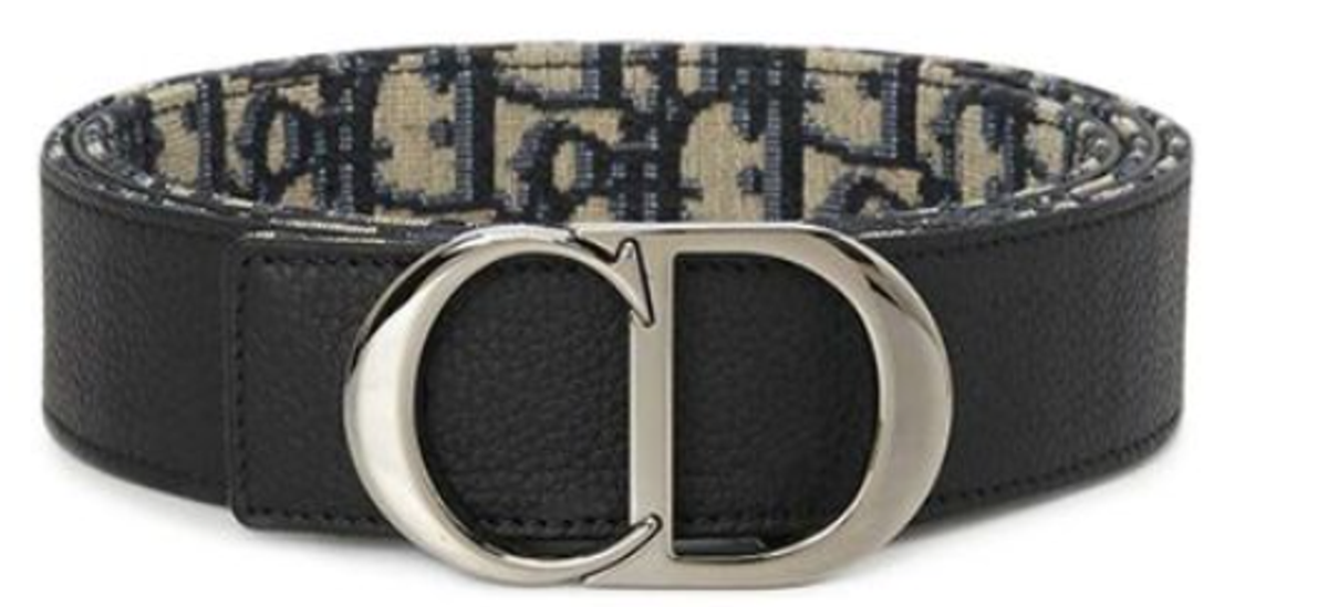 Dior Reversible Logo Belt | WHAT’S ON THE STAR?