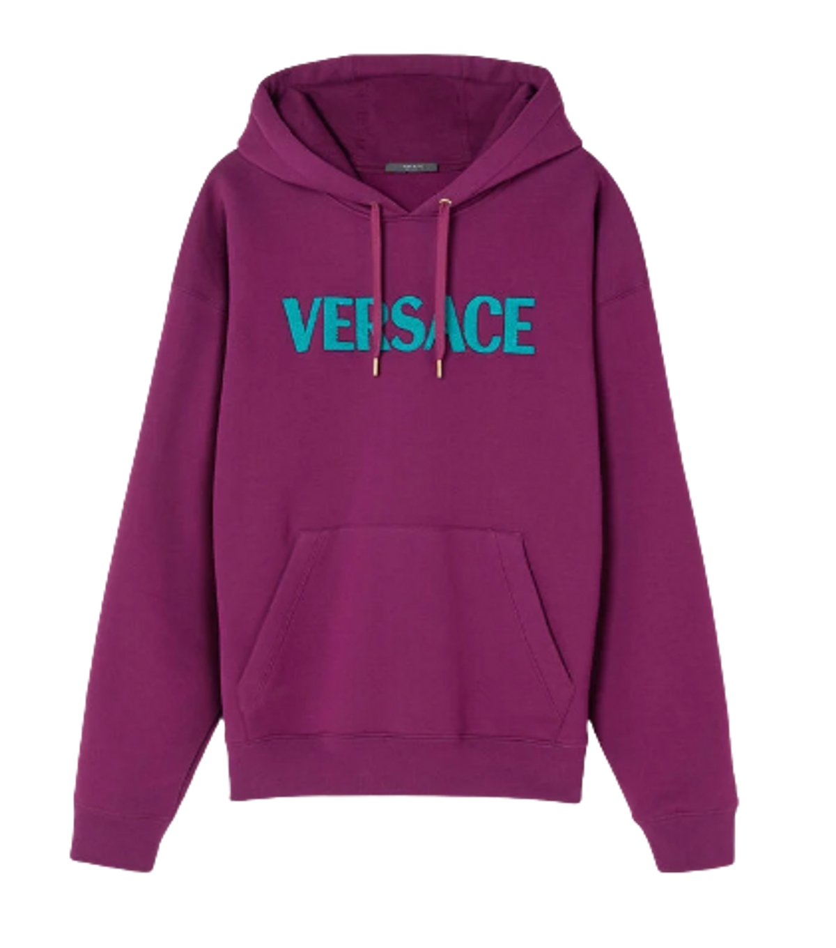 Versace Varsity Patch Cotton Logo Hoodie | WHAT’S ON THE STAR?