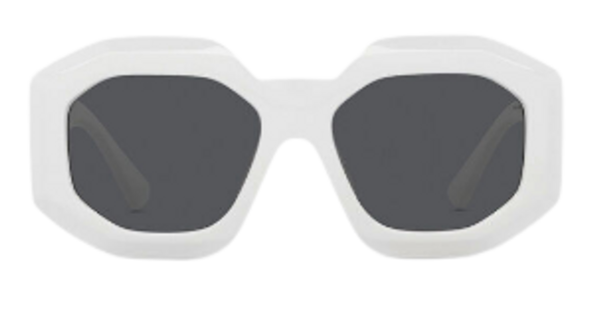 Versace White Medusa Biggie Octogonal Sunglasses | WHAT’S ON THE STAR?