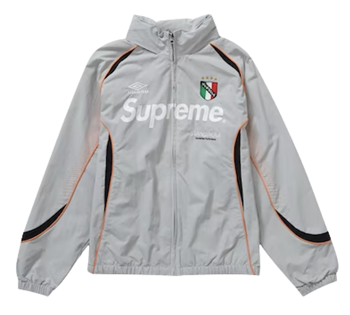 Supreme × Umbro Track Grey Jacket | WHAT’S ON THE STAR?