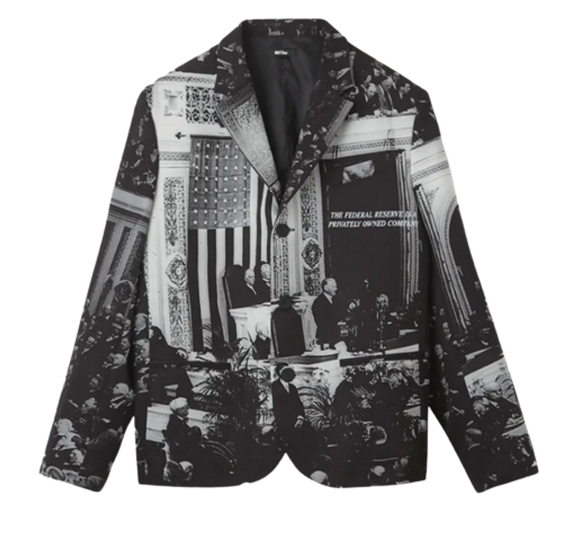 MSFTSrep Anti Federal Reserve Suit Jacket | WHAT’S ON THE STAR?