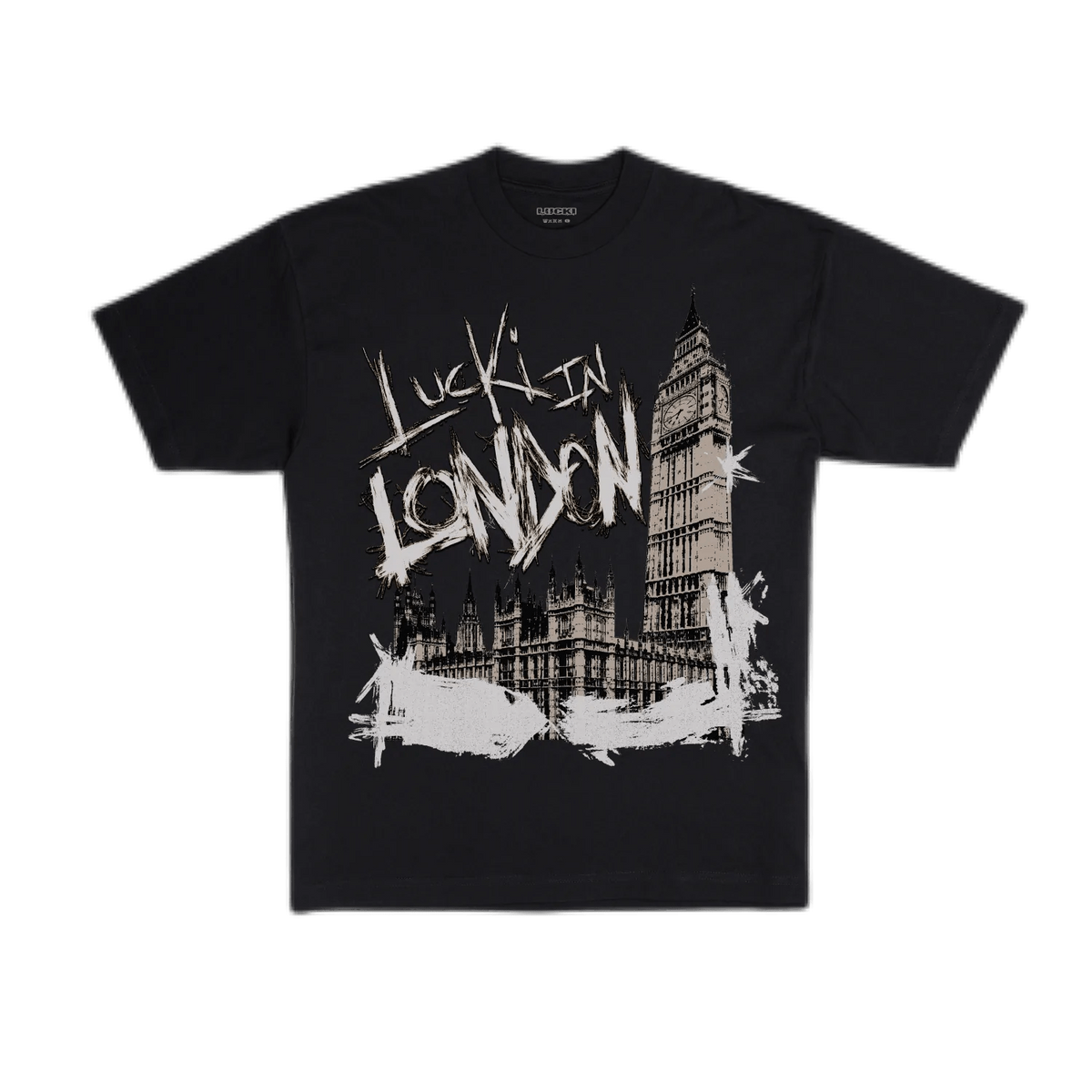 Lucki Merch 2022 In London Black T-Shirt | WHAT’S ON THE STAR?