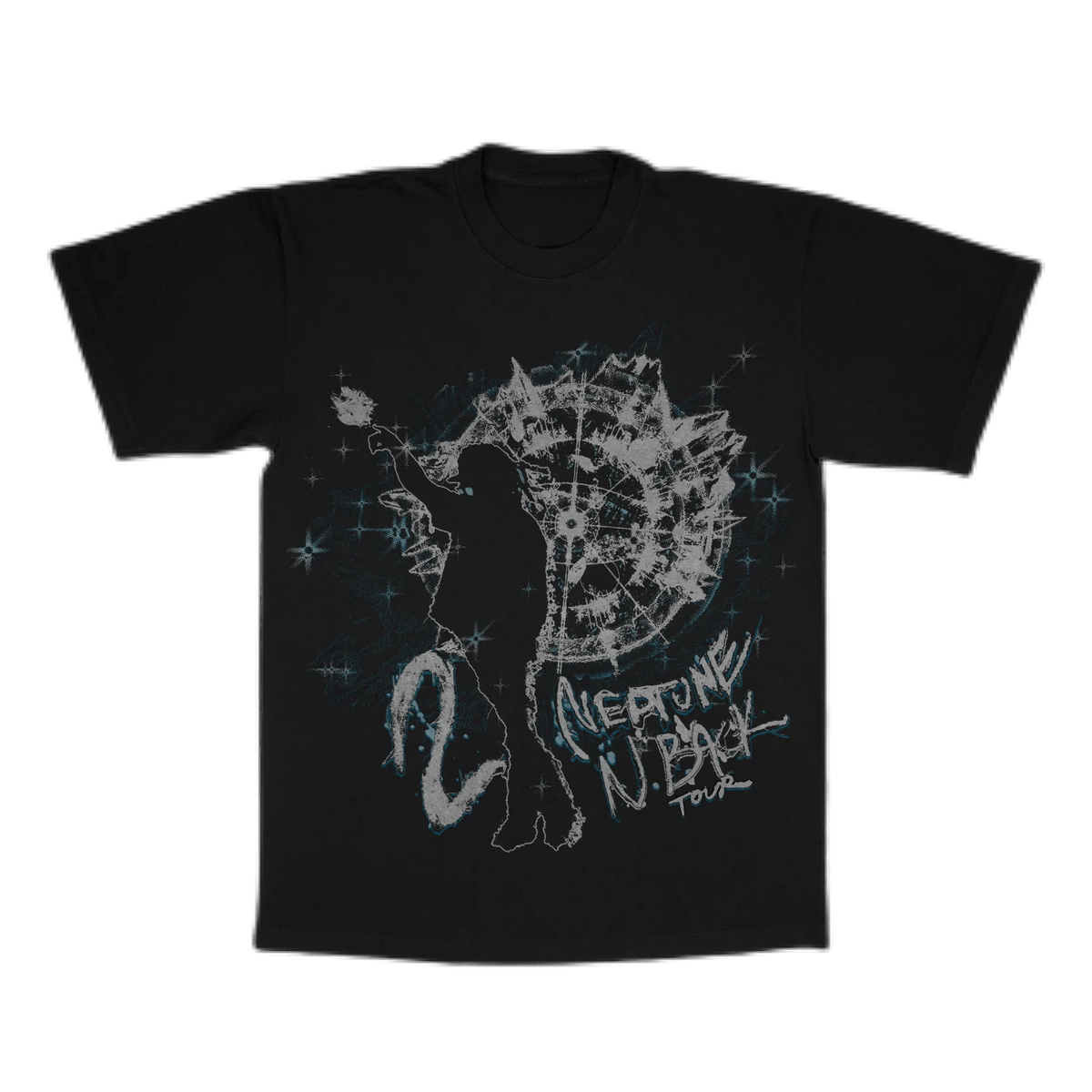 Lucki Merch 2022 2Neptune Tour - Interstellar T-Shirt | WHAT’S ON THE STAR?