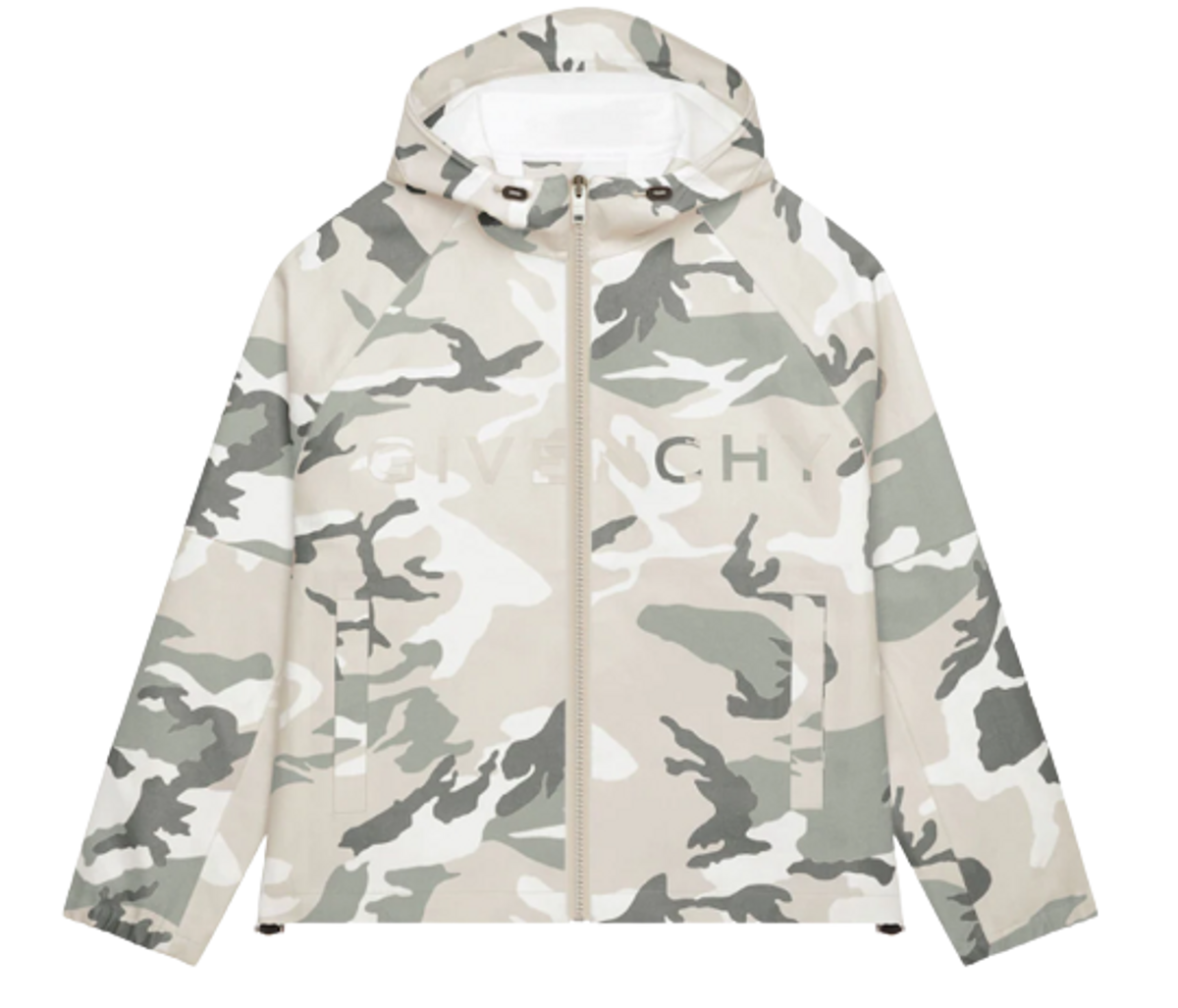 Givenchy Camo Cotton Windbreaker | WHAT’S ON THE STAR?