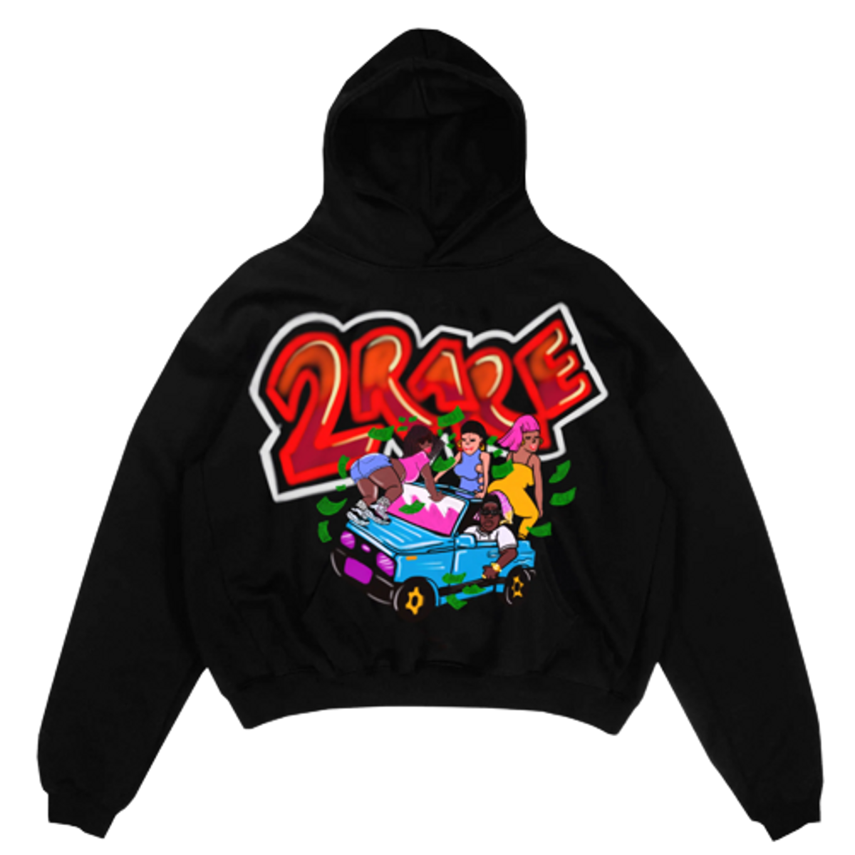 2Rare Merch 2022 Last Ride Black Hoodie | WHAT’S ON THE STAR?