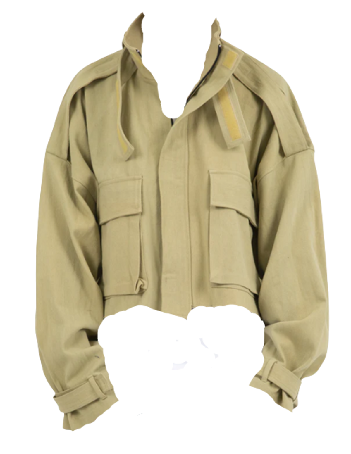Mnml Cropped M65 Khaki Jacket | WHAT’S ON THE STAR?