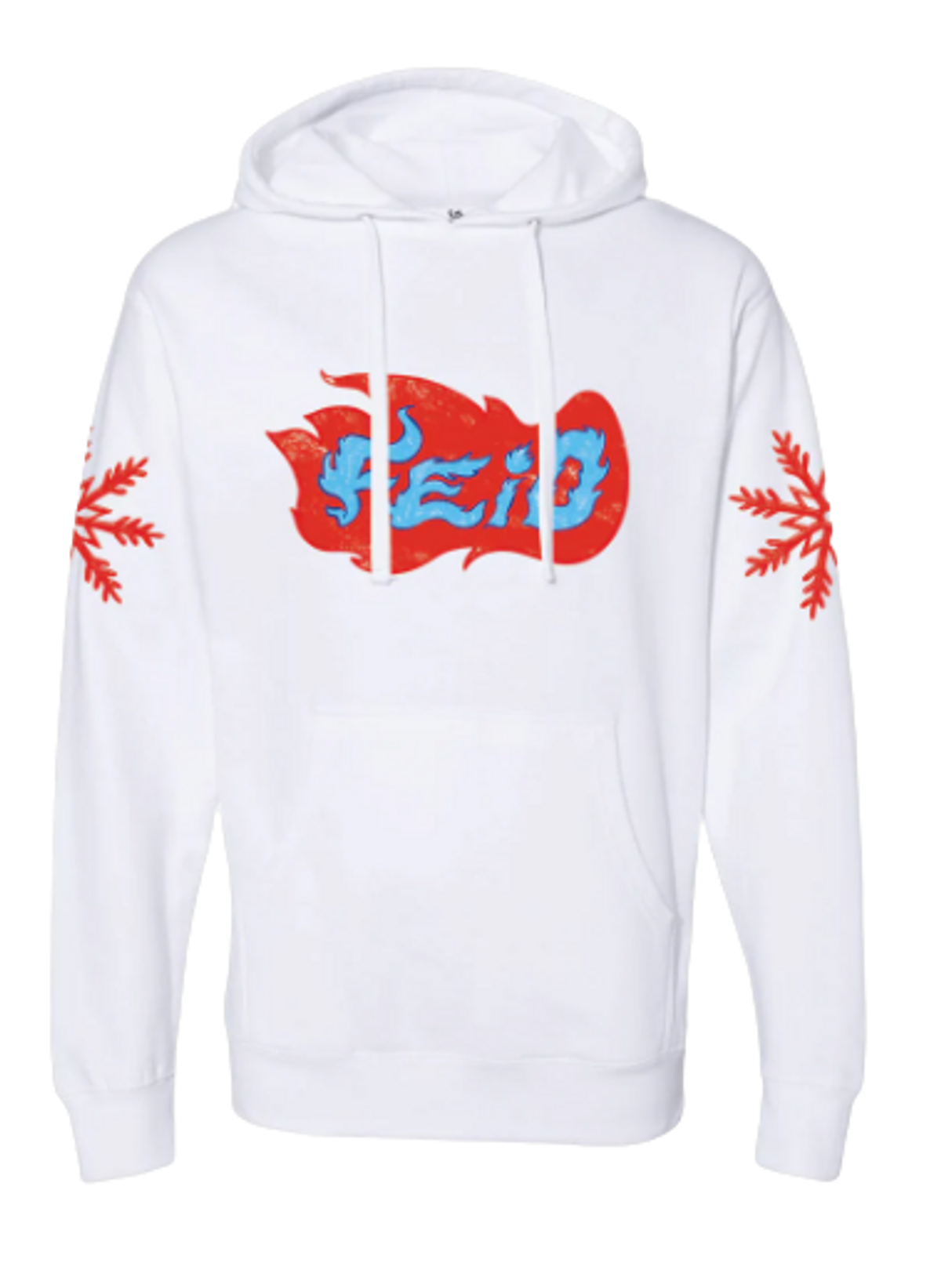 Feid Merch 2022 Nieve White Hoodie | WHAT’S ON THE STAR?