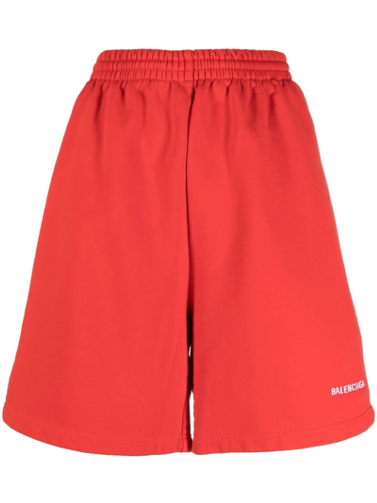 Balenciaga Cotton Red Sweat Shorts | WHAT’S ON THE STAR?