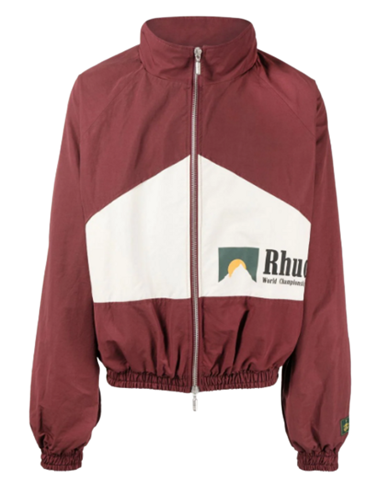 Rhude Logo Print Panelled Bomber Jacket | WHAT’S ON THE STAR?