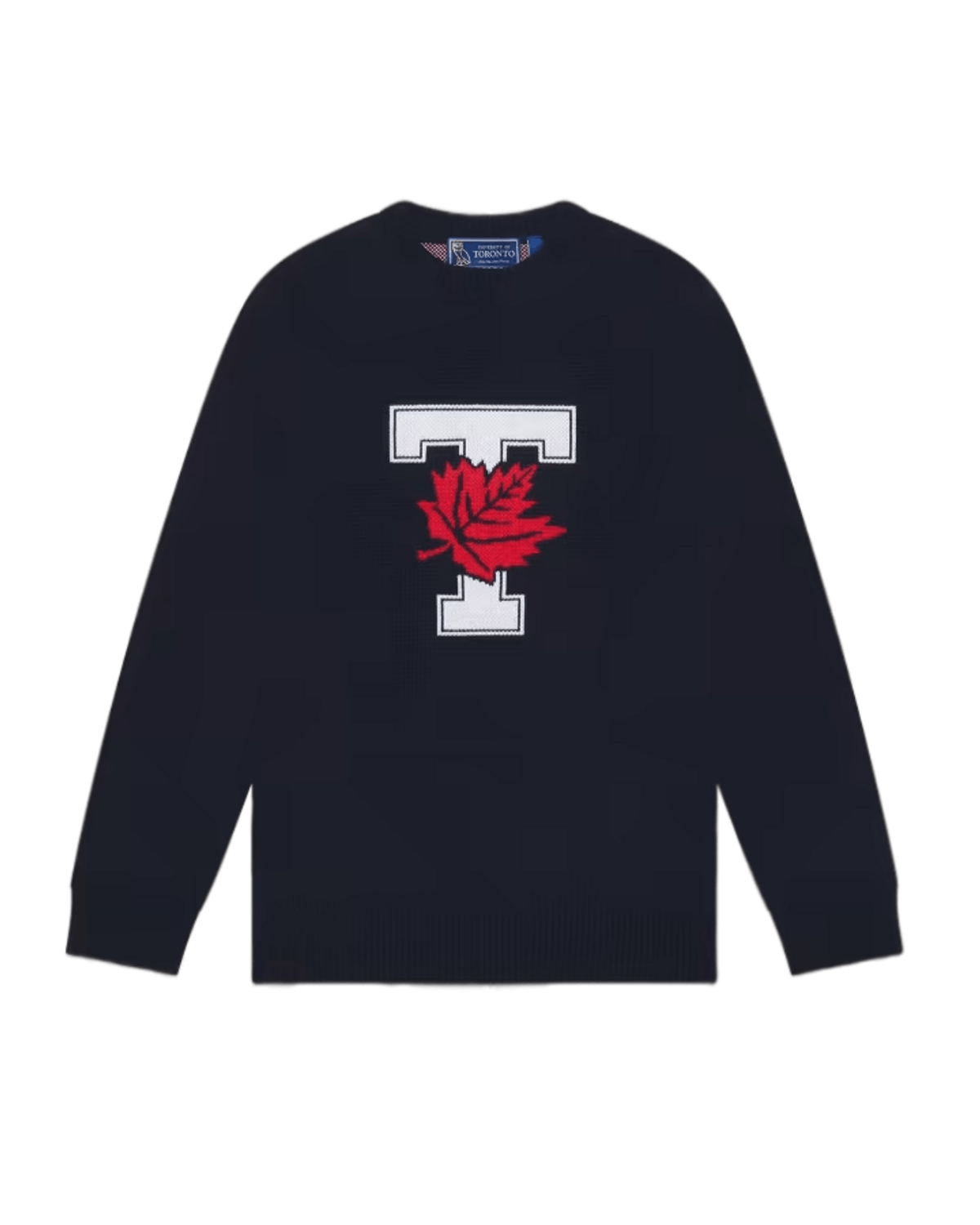 OVO × University of Toronto Merch 2022 Crewneck Navy Sweater | WHAT’S ...