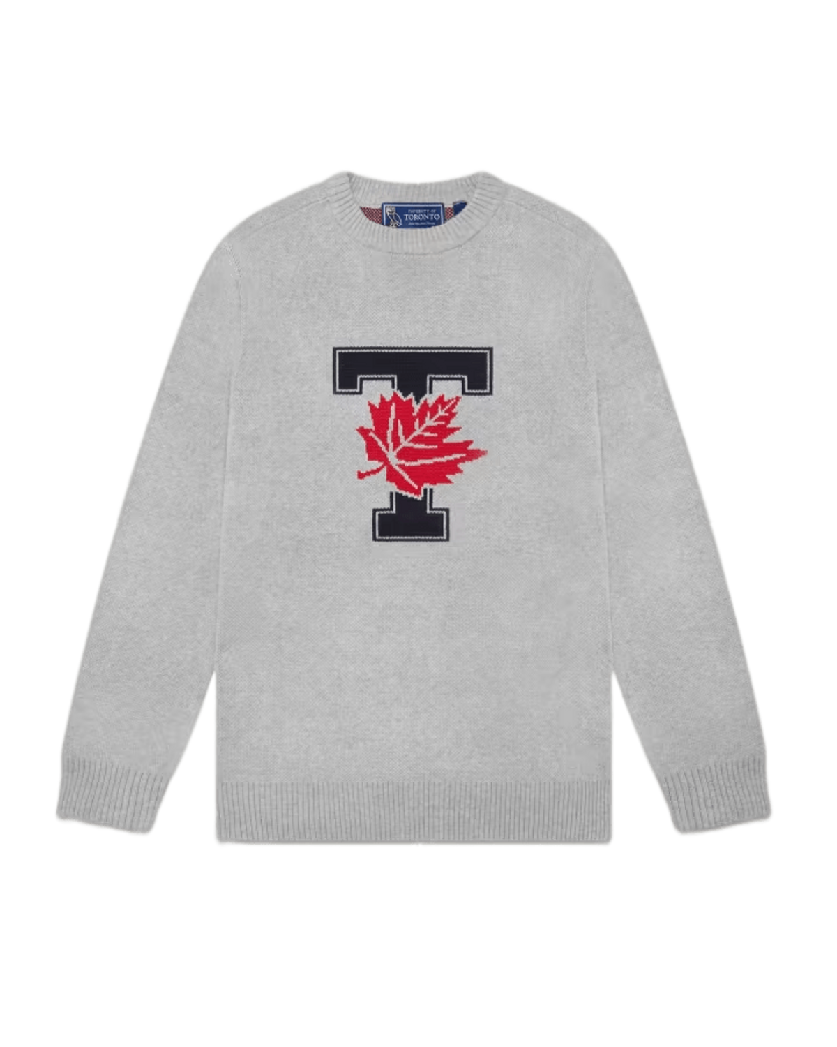 OVO × University of Toronto Merch 2022 Crewneck Heather Grey Sweater ...