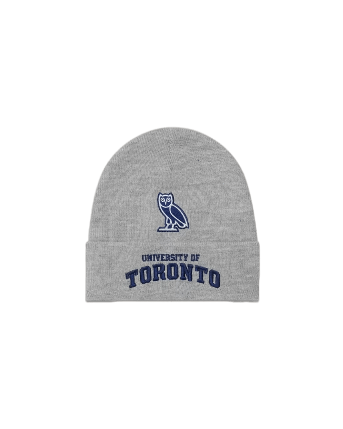 OVO × University of Toronto Merch 2022 Heather Grey Beanie | WHAT’S ON ...