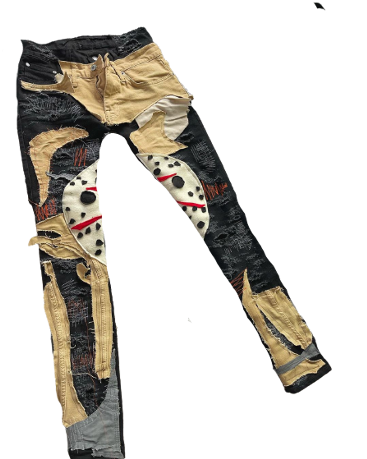 Dedwrldwide Custom Jason Denim Jeans | WHAT’S ON THE STAR?