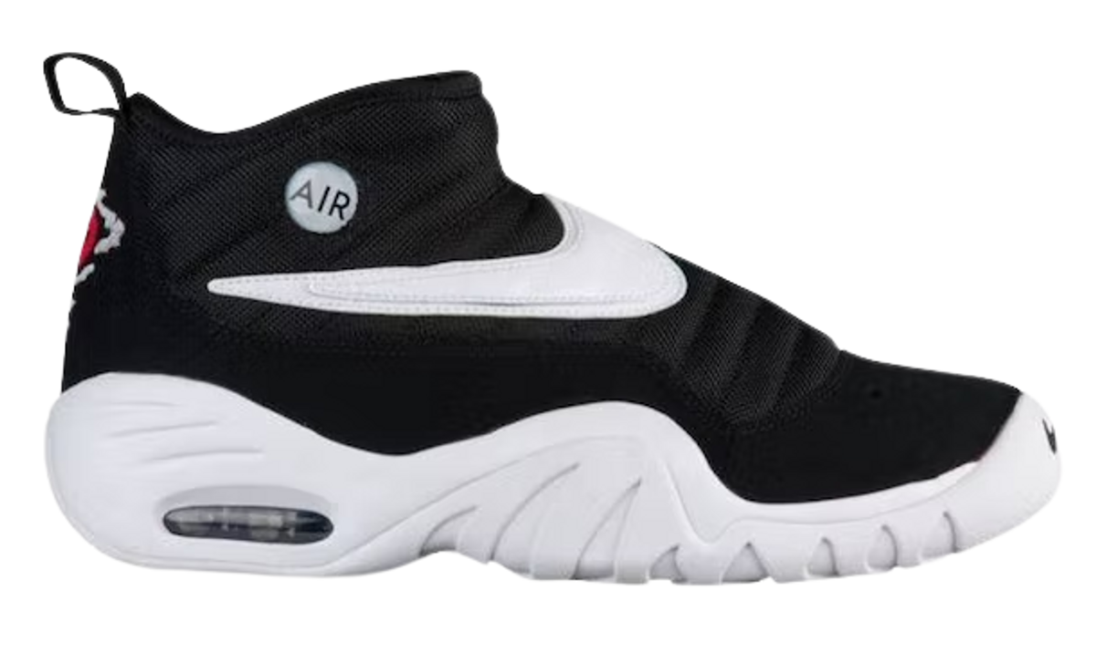 Nike × Rodman Apparel Air Shake Ndestrukt Black White Sole Sneakers ...