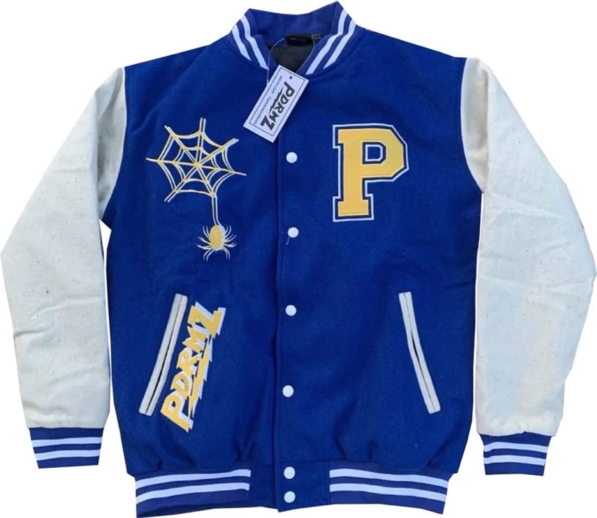 Screwface Blue White Logo Jacket | WHAT’S ON THE STAR?