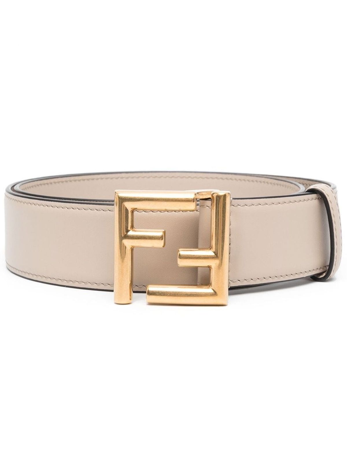 Fendi Logo Plaque Leather Belt | WHAT’S ON THE STAR?