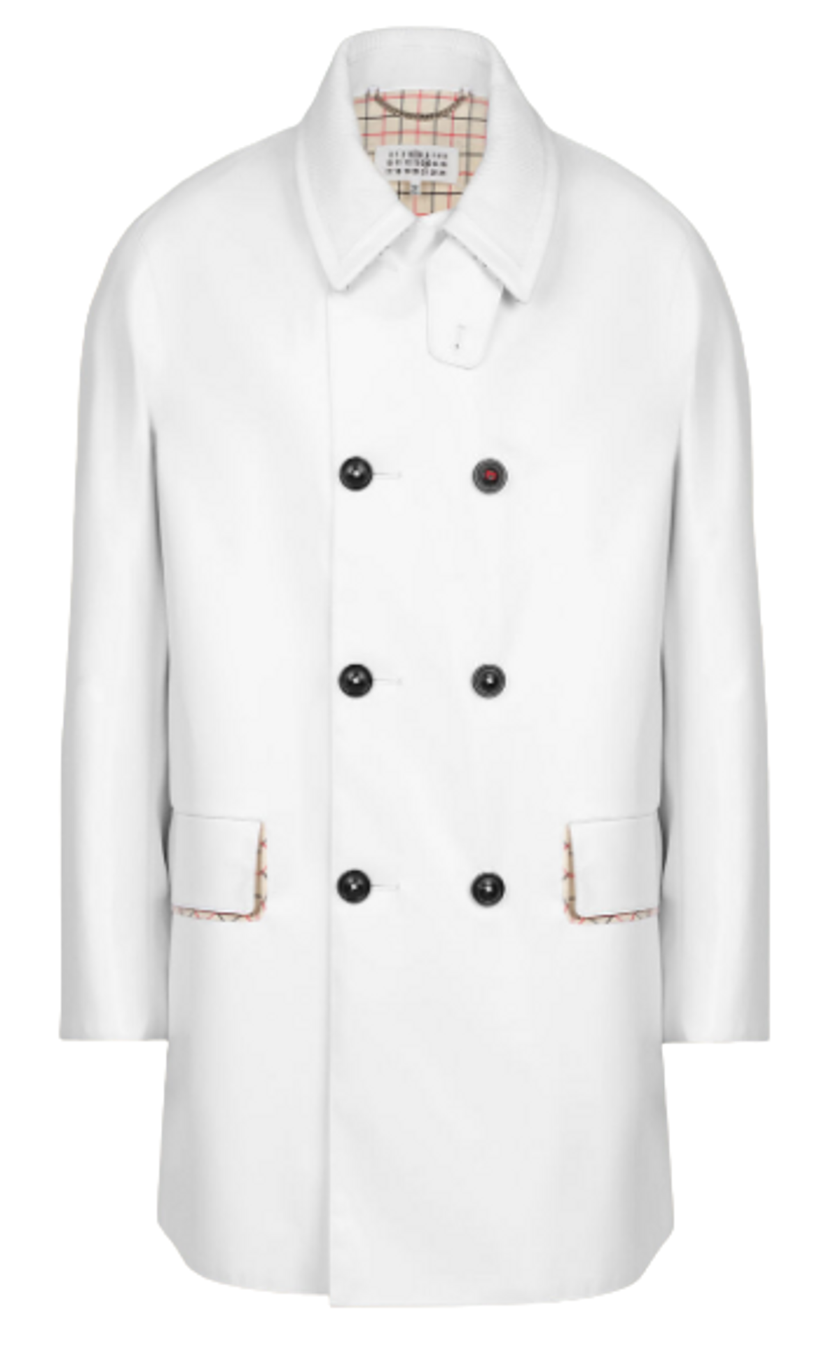 Maison Margiela PVC Canvas White Jacket | WHAT’S ON THE STAR?