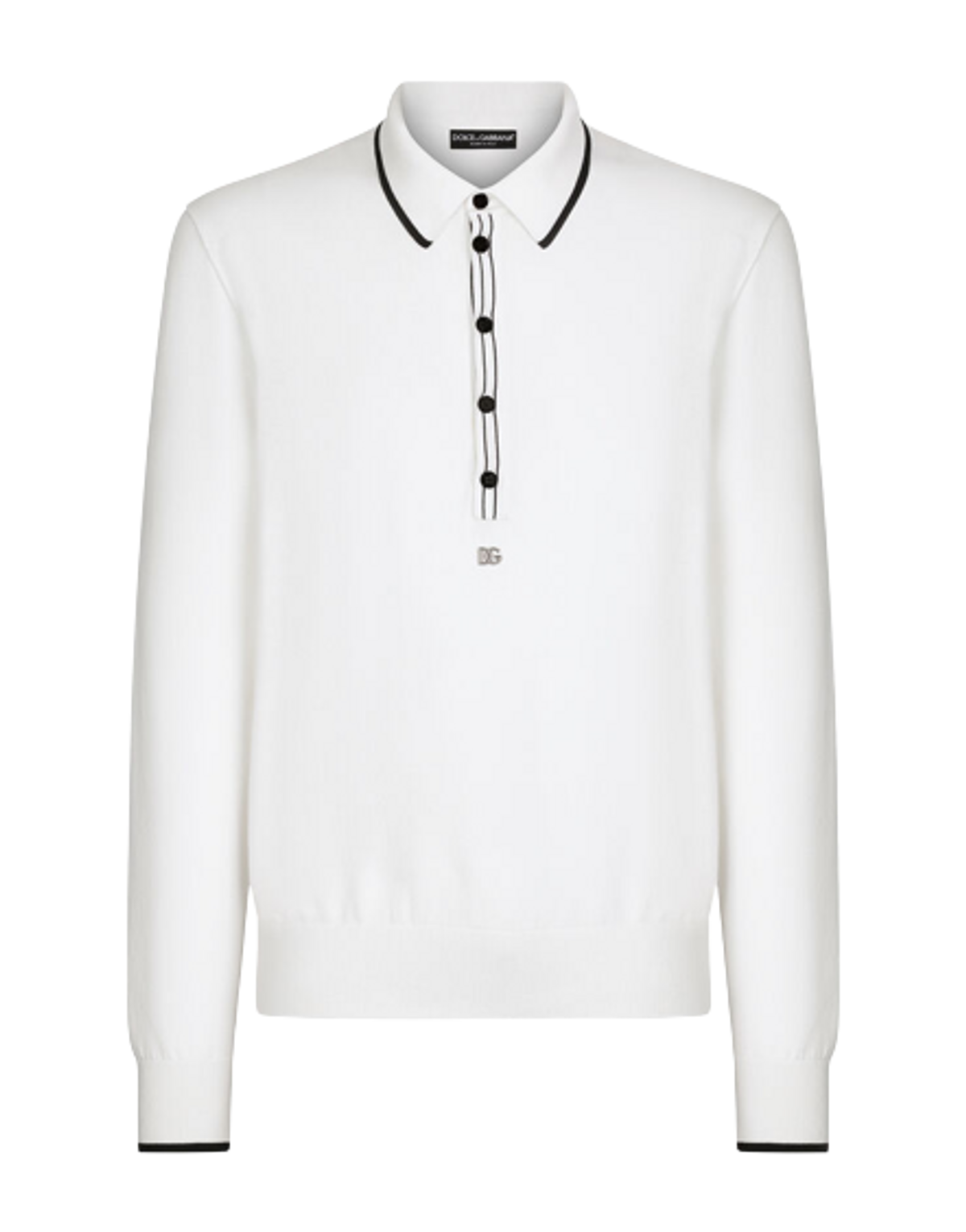 Dolce & Gabbana Dg Patch Cotton Polo-Shirt | WHAT’S ON THE STAR?