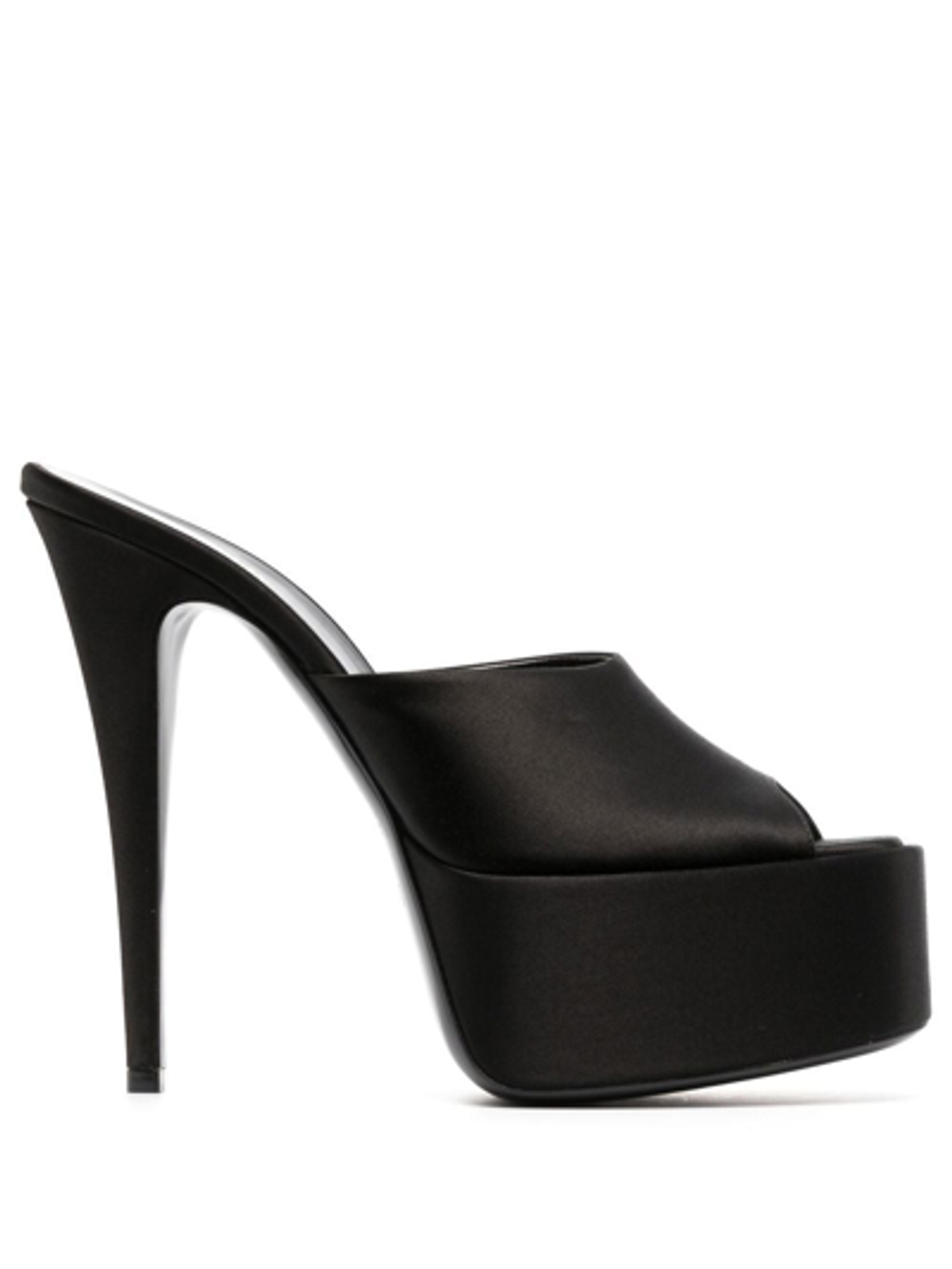 Paris Texas Marina Xx 155mm Platform In Schwarz Mules | WHAT’S ON THE STAR?