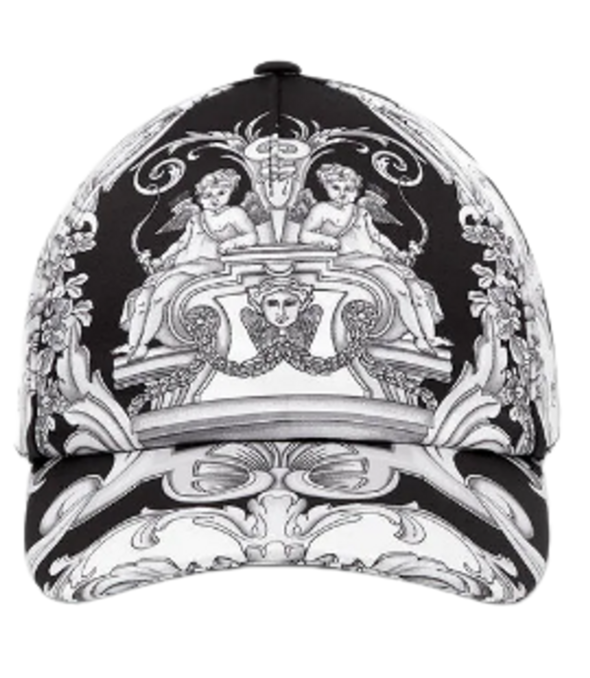 Versace Silver Baroque Baseball Cap | WHAT’S ON THE STAR?