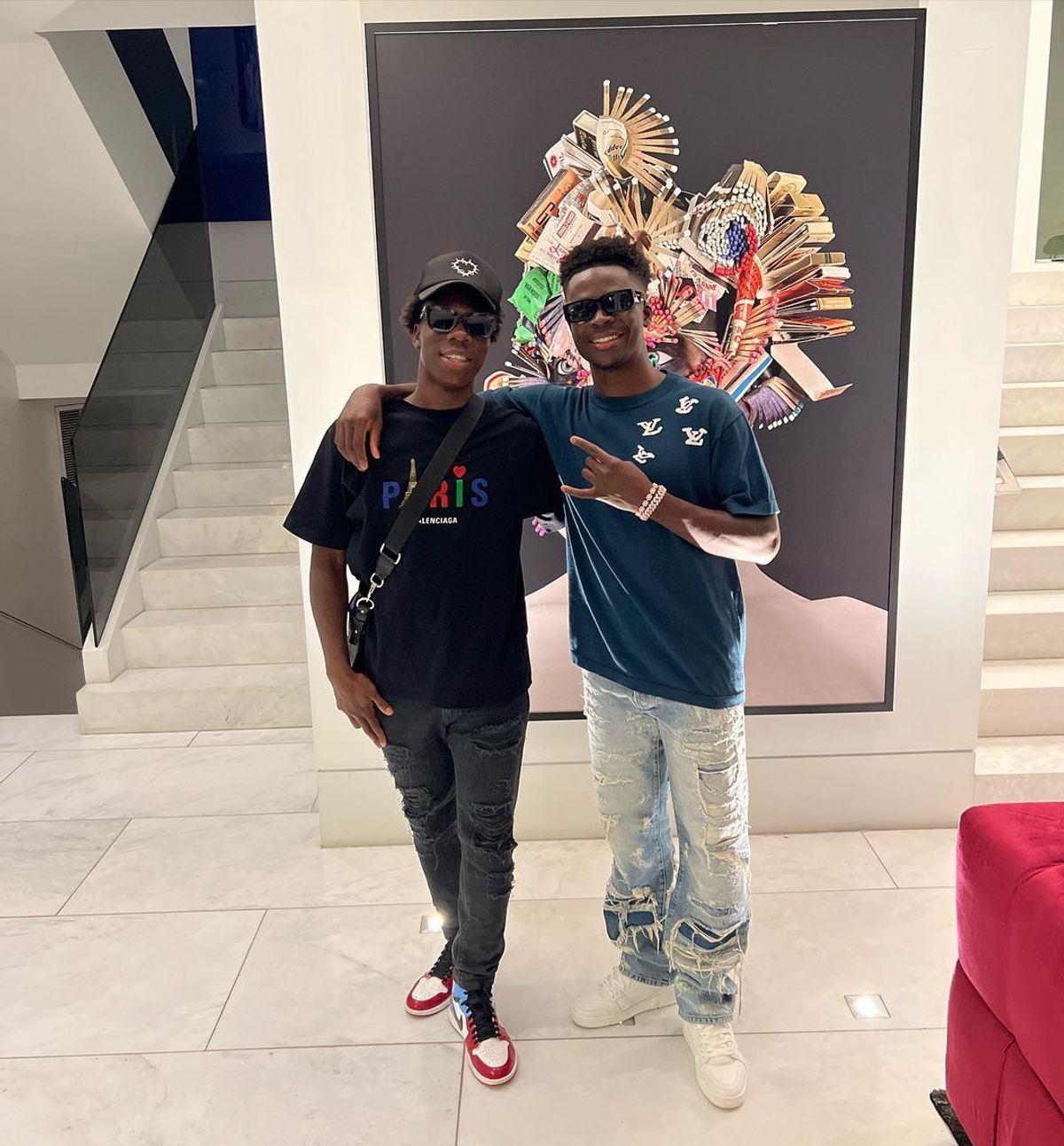 Bukayo Saka Outfit from July 3, 2022 | WHAT’S ON THE STAR?