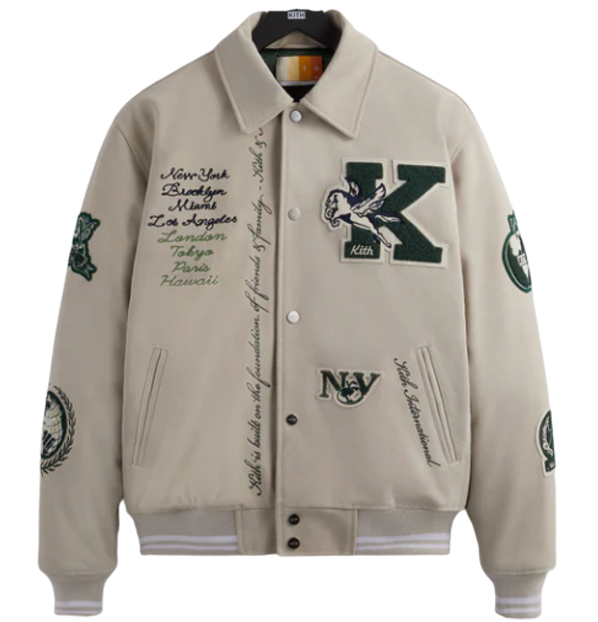 Kith Suede Coaches Jacket | WHAT’S ON THE STAR?