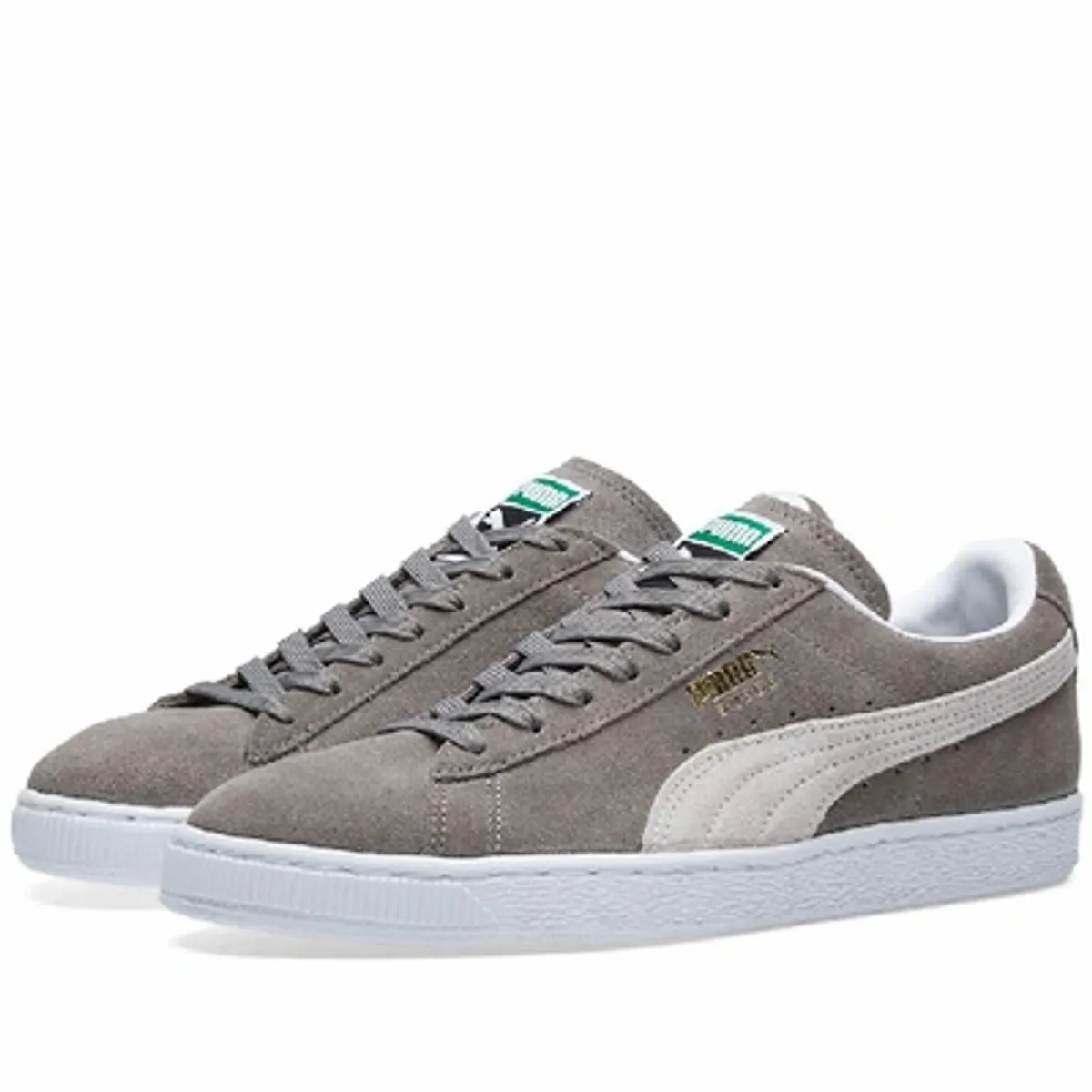 Puma Steeple Grey And White Suede Classic Sneakers | WHAT’S ON THE STAR?