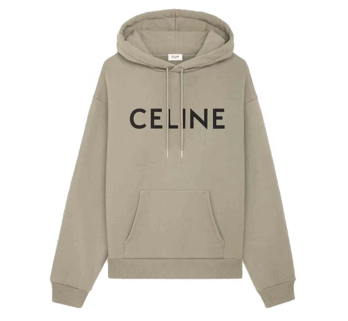 Celine Loose Print Hoodie in Cotton Fleece | WHAT’S ON THE STAR?