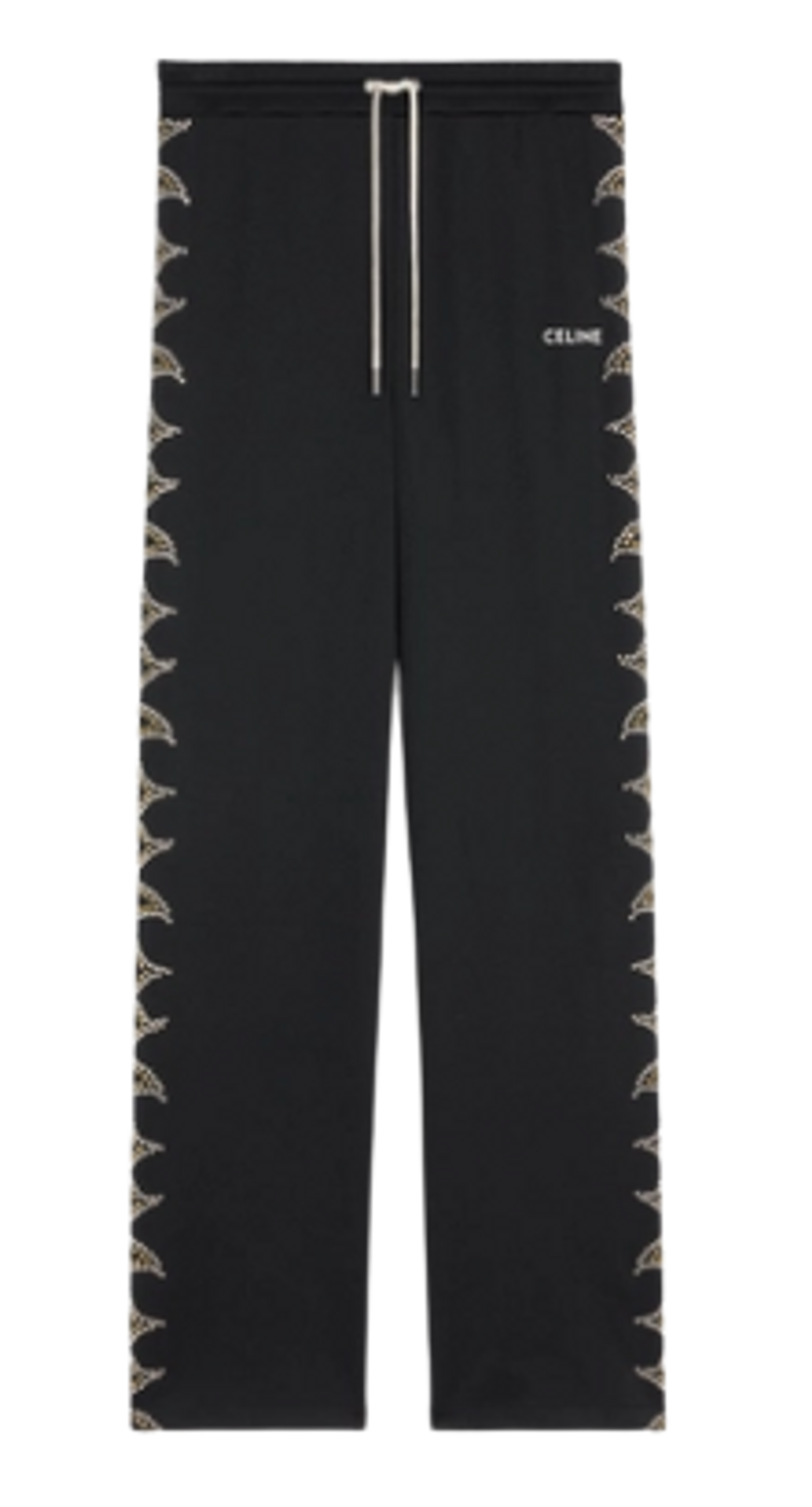 Celine Flame Embroidered Track Pants | WHAT’S ON THE STAR?