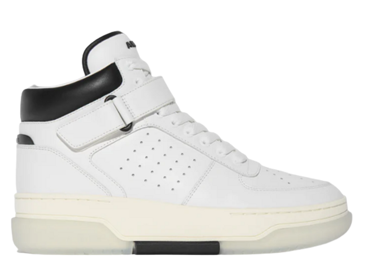 Amiri Stadium Mid White Black Sneakers | WHAT’S ON THE STAR?