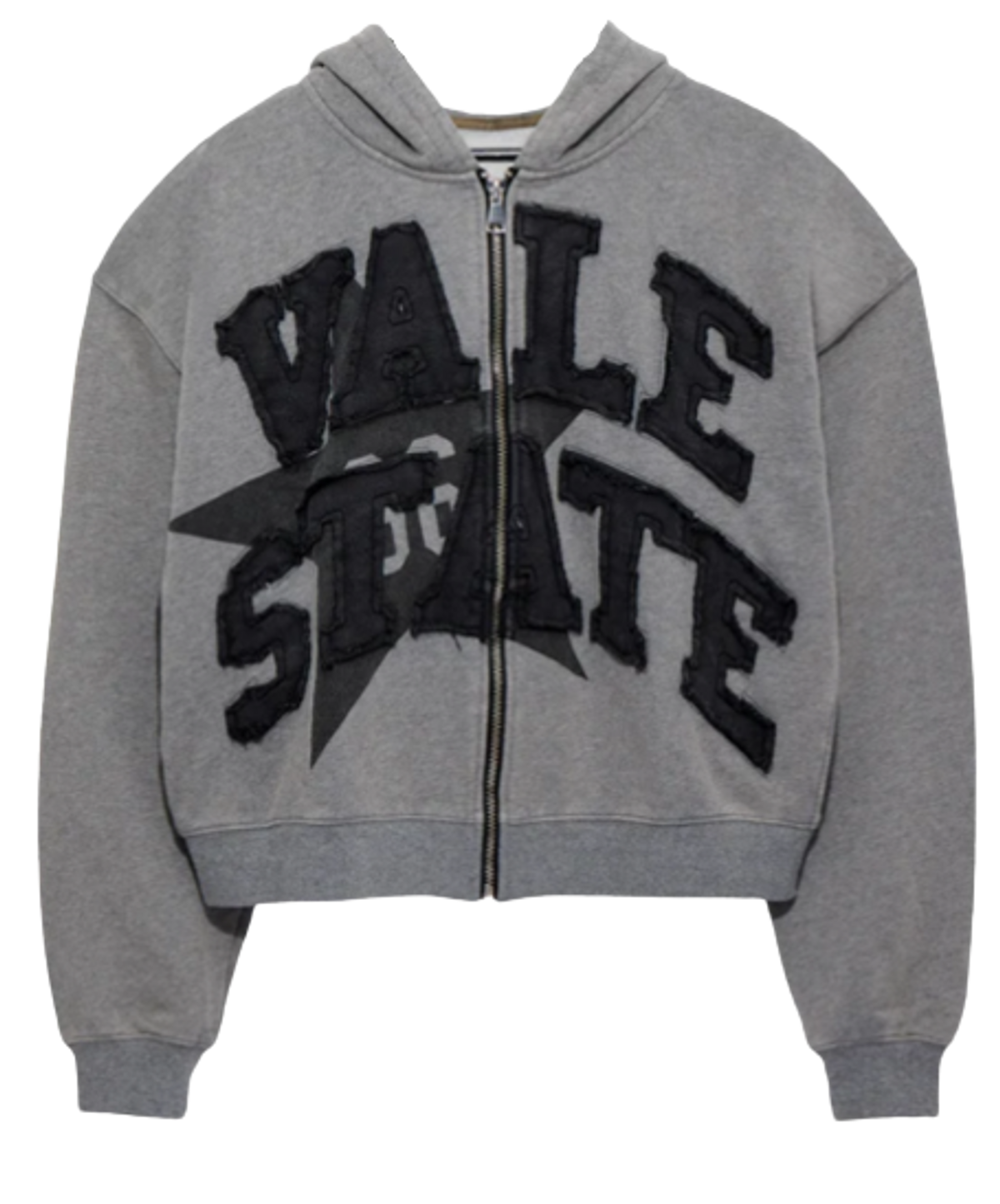 Vale Forever State Zip Up Grey Hoodie WHAT S ON THE STAR Vale Forever State Zip Up Grey Hoodie WHAT S ON THE STAR