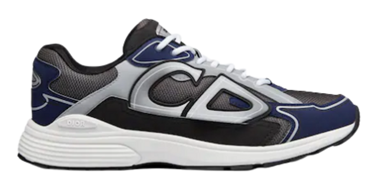 Dior B30 Anthracite Gray Mesh Black Sneakers | WHAT’S ON THE STAR?