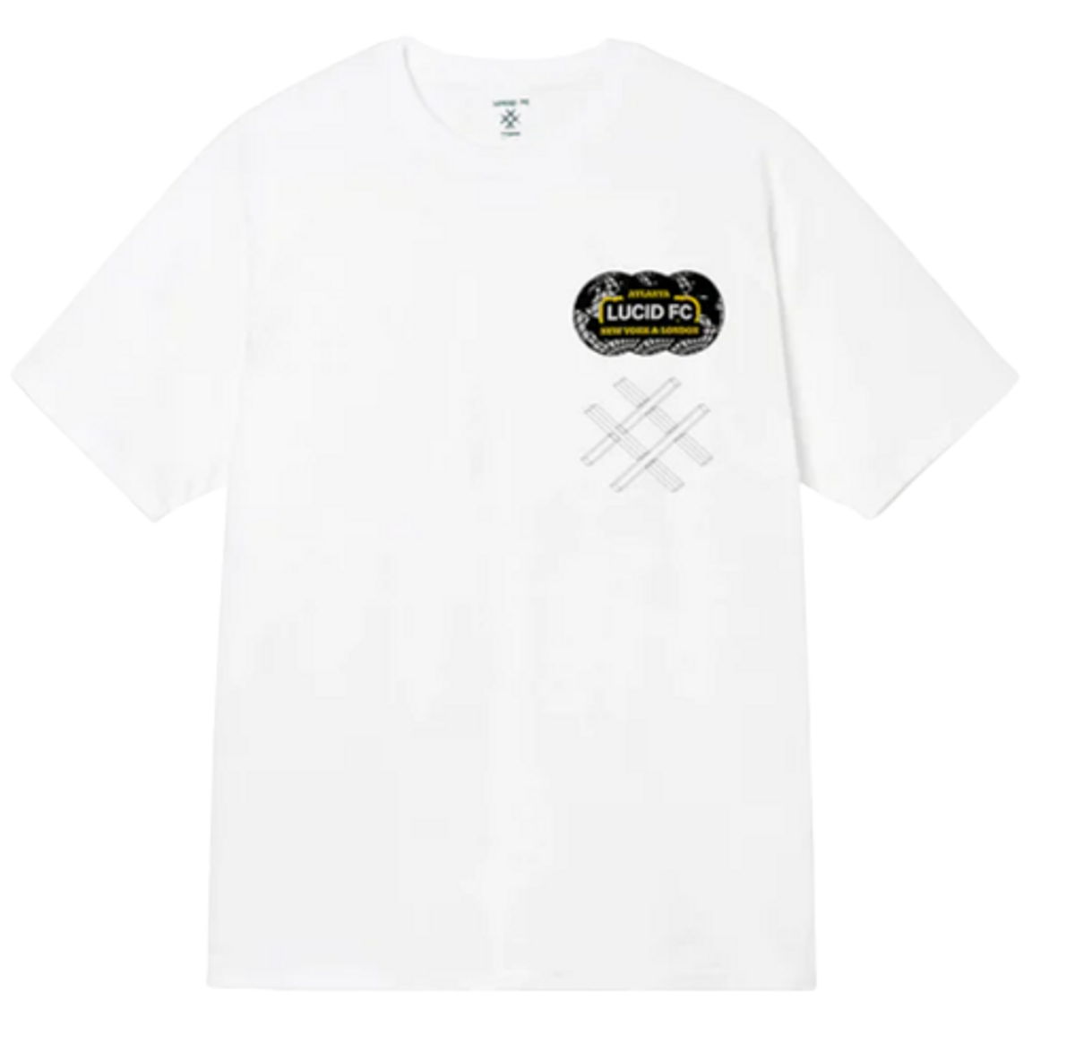 Lucid FC World Wide SS White T-Shirt | WHAT’S ON THE STAR?