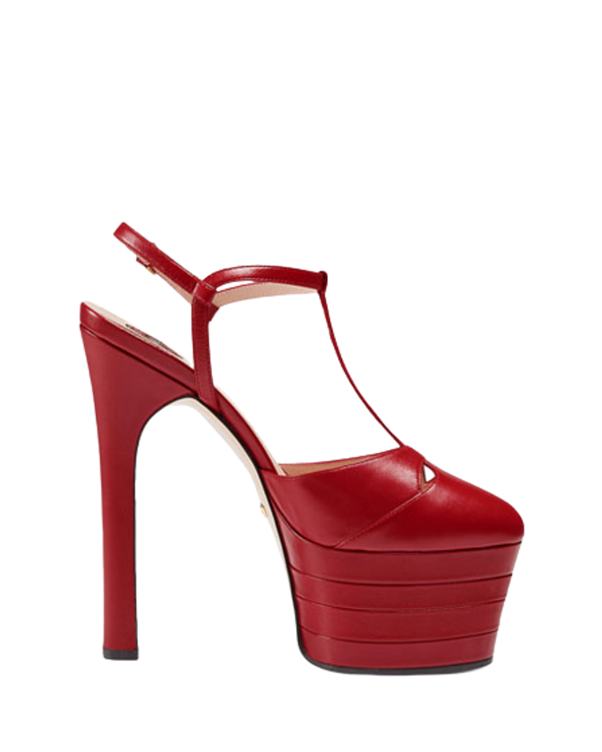 Gucci Angel Leather Platform Red Pumps | WHAT’S ON THE STAR?