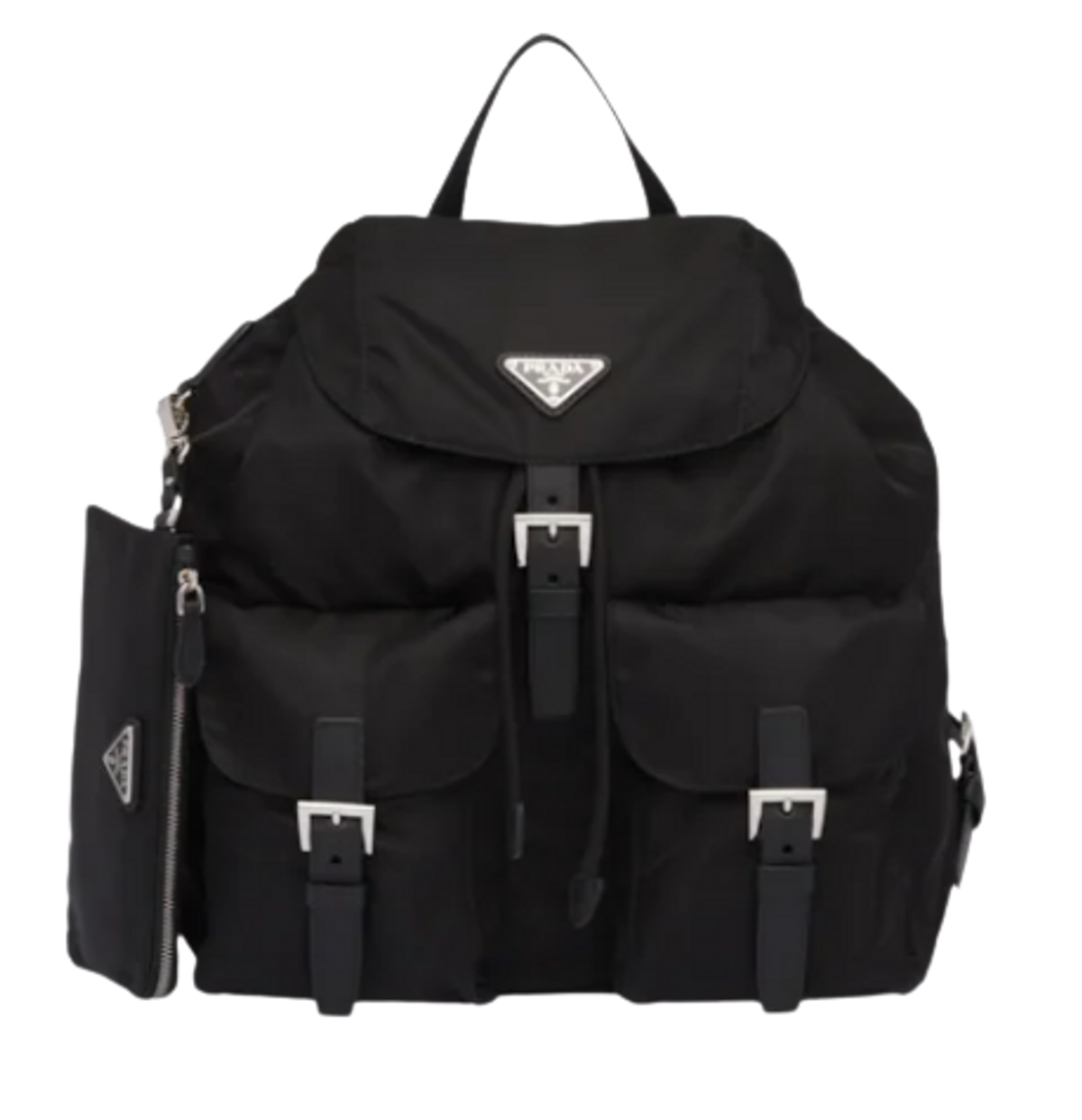 Prada Re-Nylon Medium Black Backpack | WHAT’S ON THE STAR?