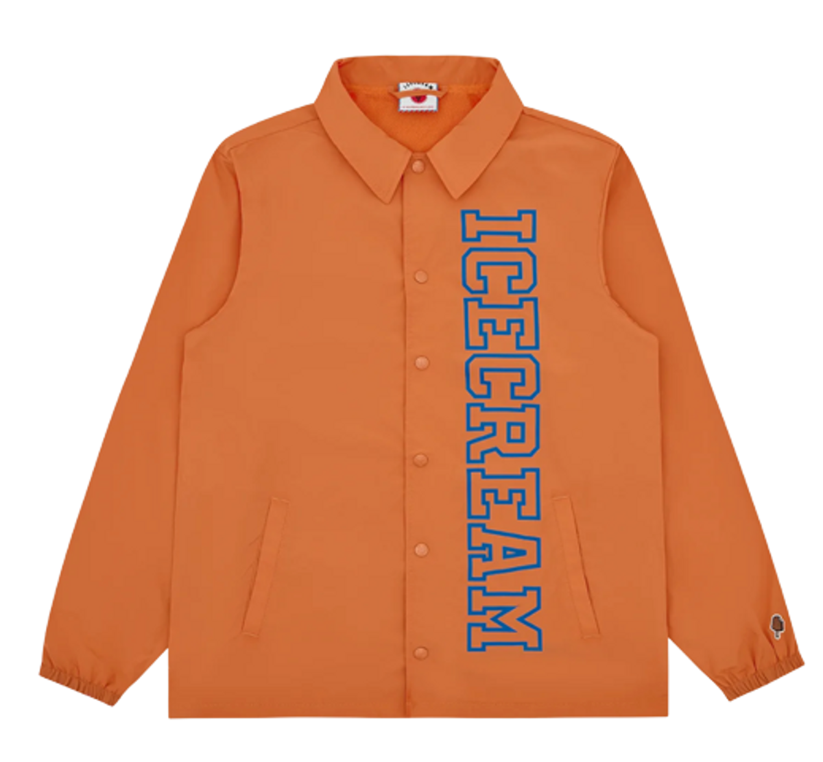 IceCream Orange College Coach Jacket | WHAT’S ON THE STAR?