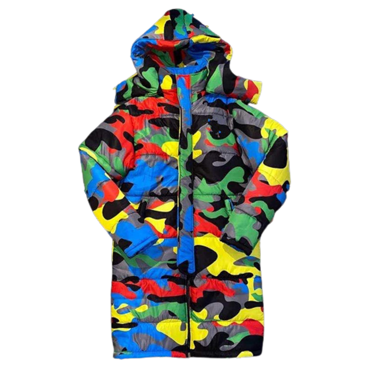 Filthy Wealth Camo Extended Oversized Jacket | WHAT’S ON THE STAR?