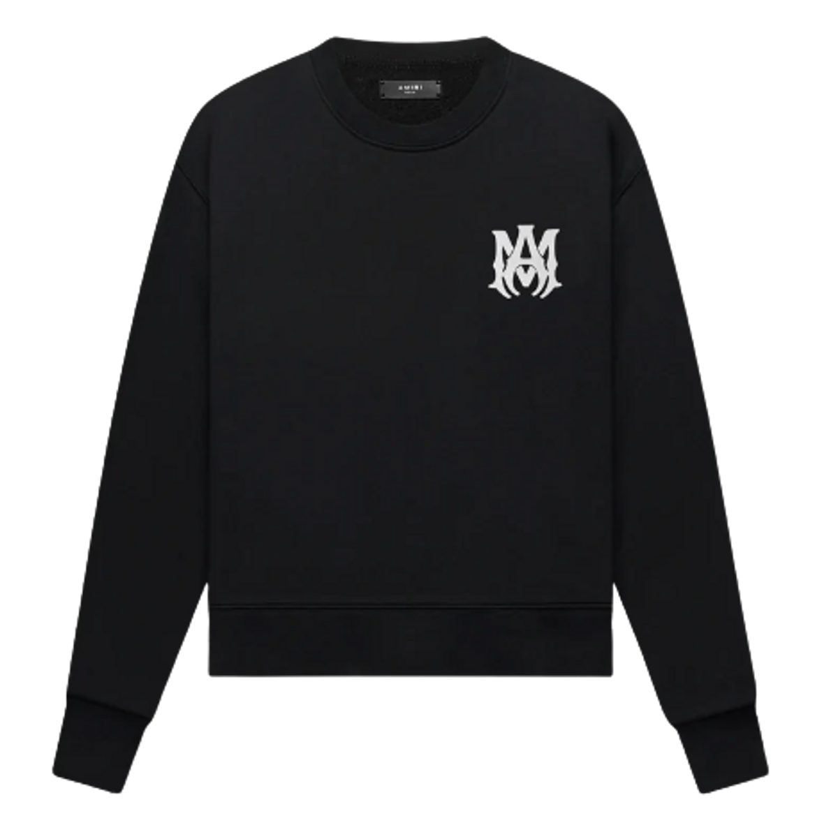 Amiri Black Core Logo Crewneck | WHAT’S ON THE STAR?