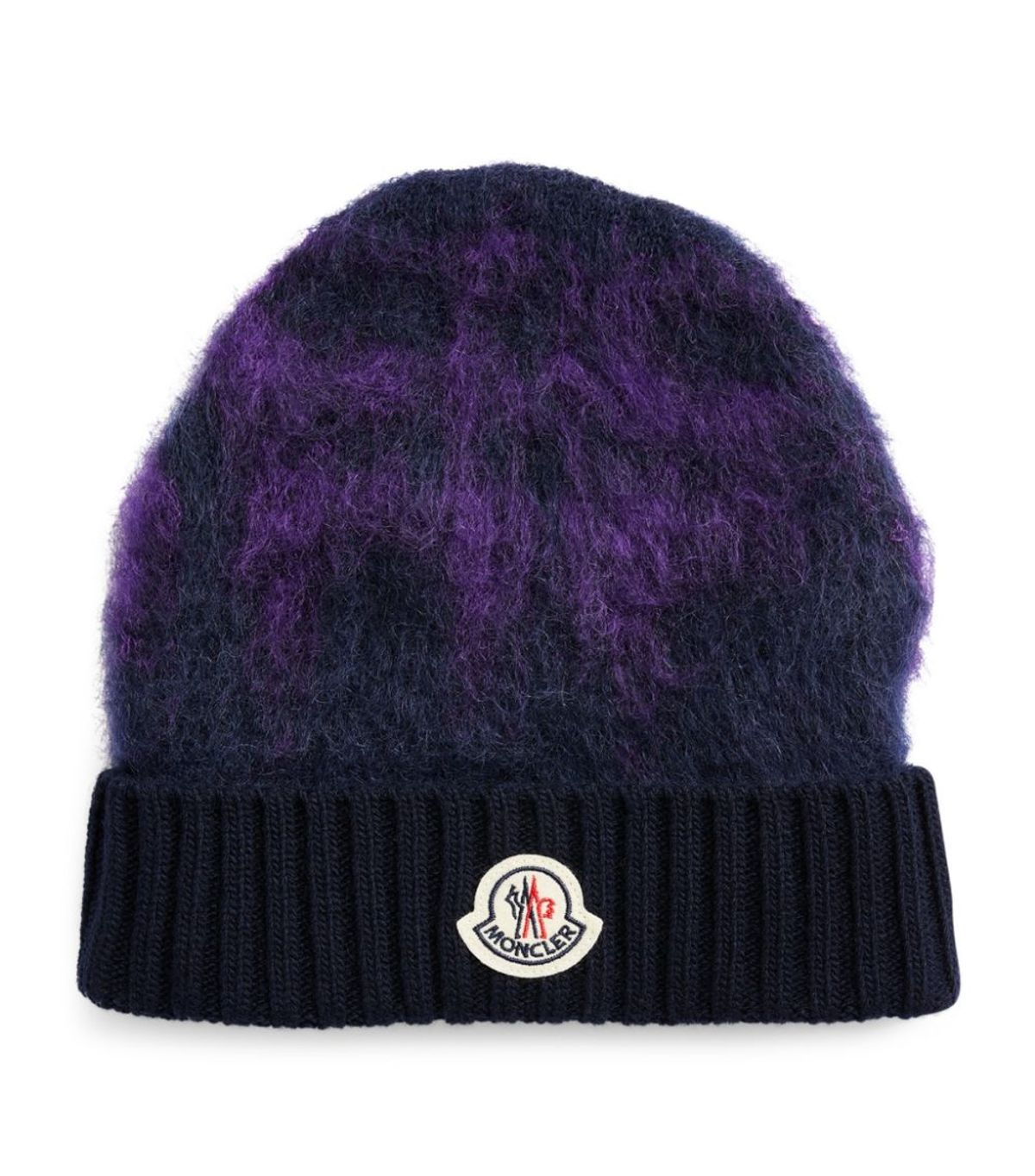 Moncler Wool-mohair Beanie Hat In Blue | WHAT’S ON THE STAR?