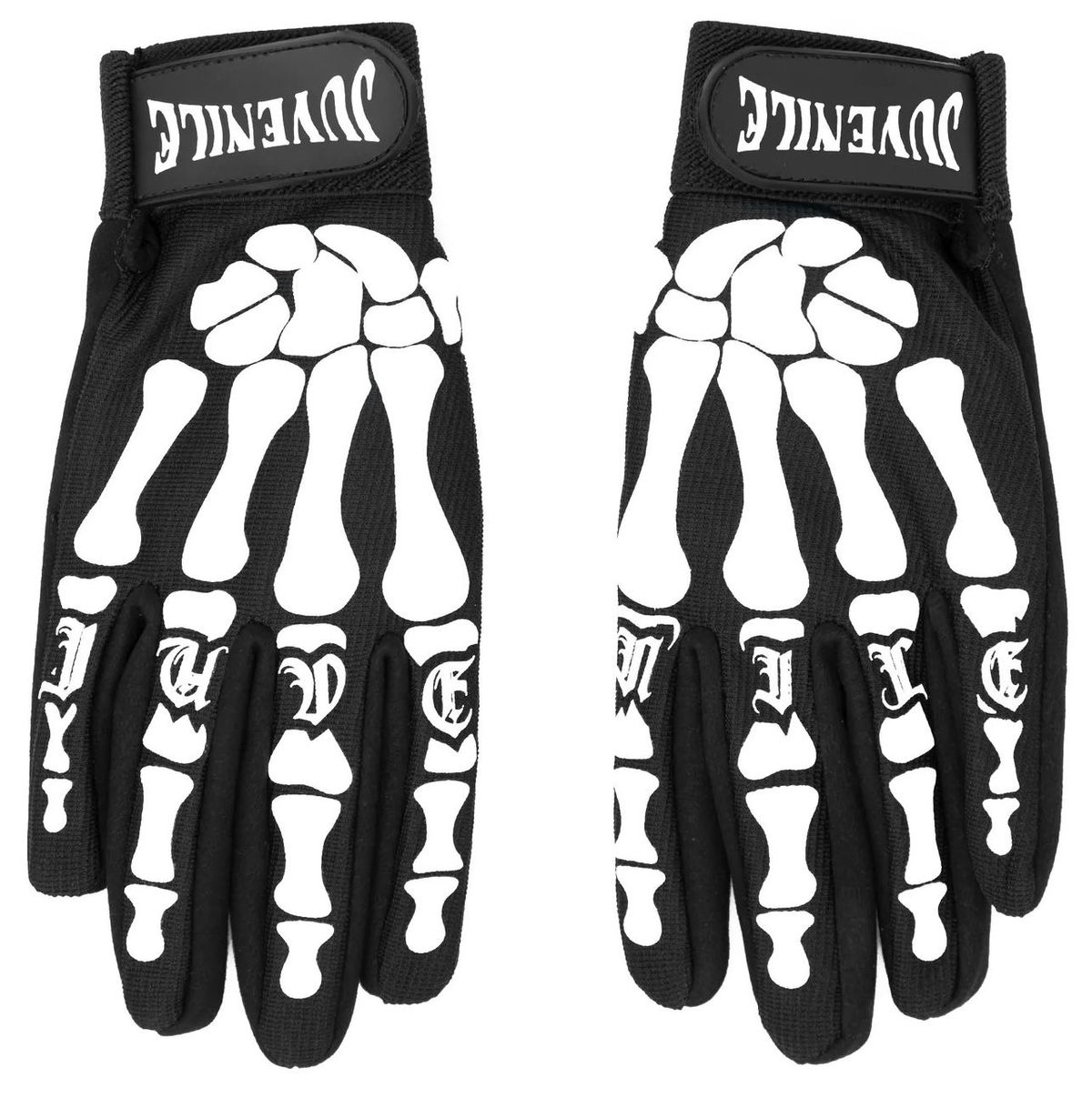 Juvenile Skelly Black Gloves | WHAT’S ON THE STAR?