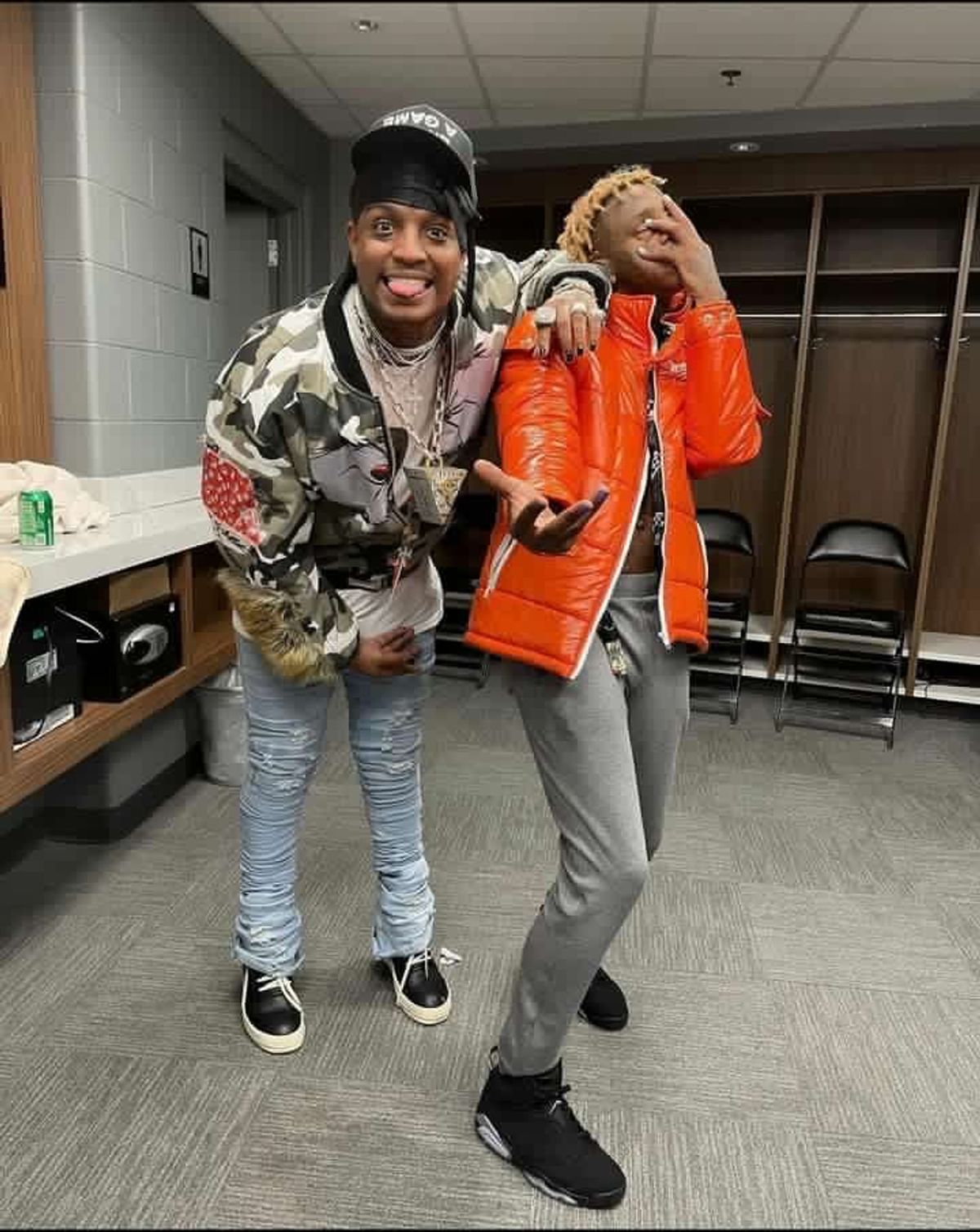 Ski Mask The Slump God Outfit from December 10, 2022 | WHAT’S ON THE STAR?