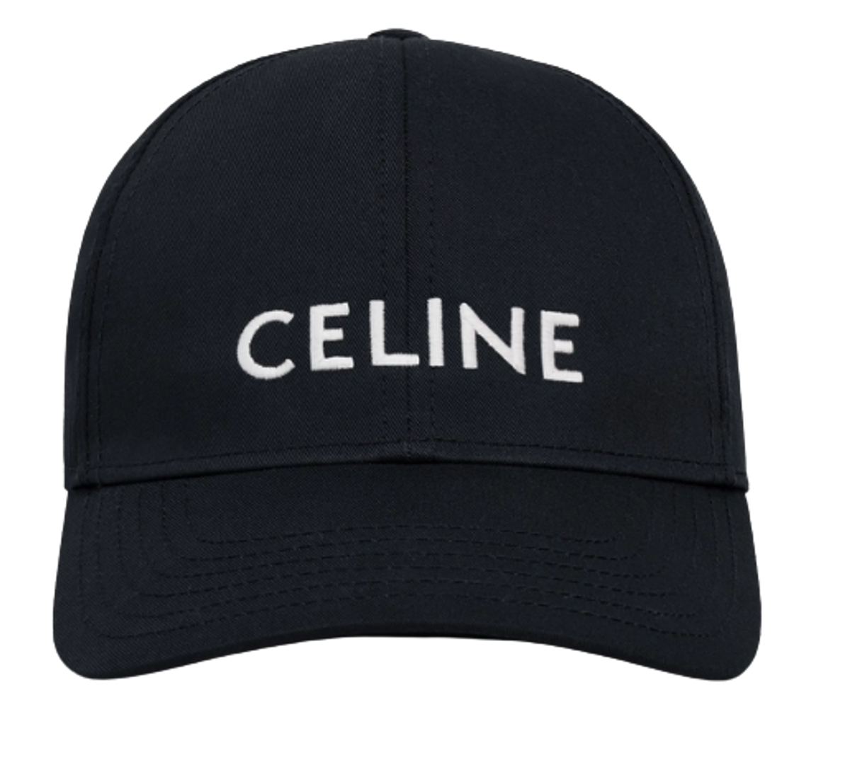 Celine Black Cotton Baseball Cap | WHAT’S ON THE STAR?