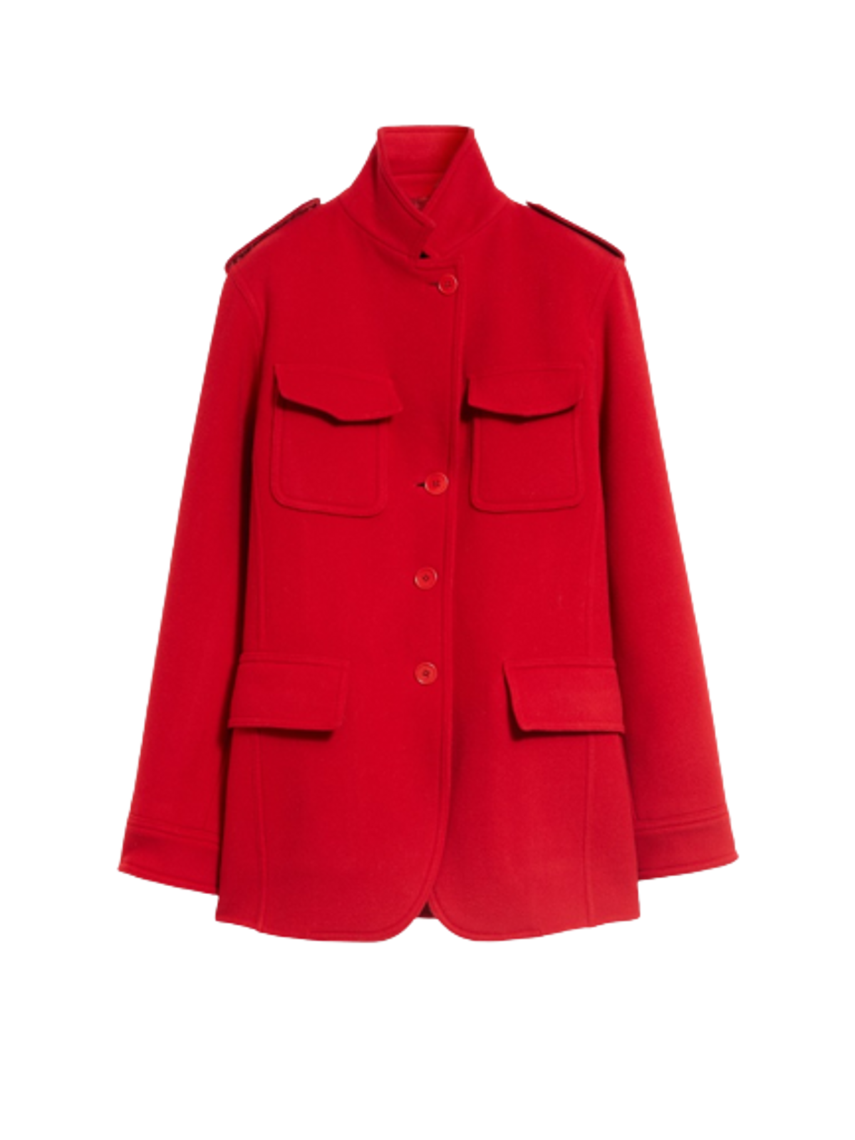 MaxMara Wool Red Jacket | WHAT’S ON THE STAR?